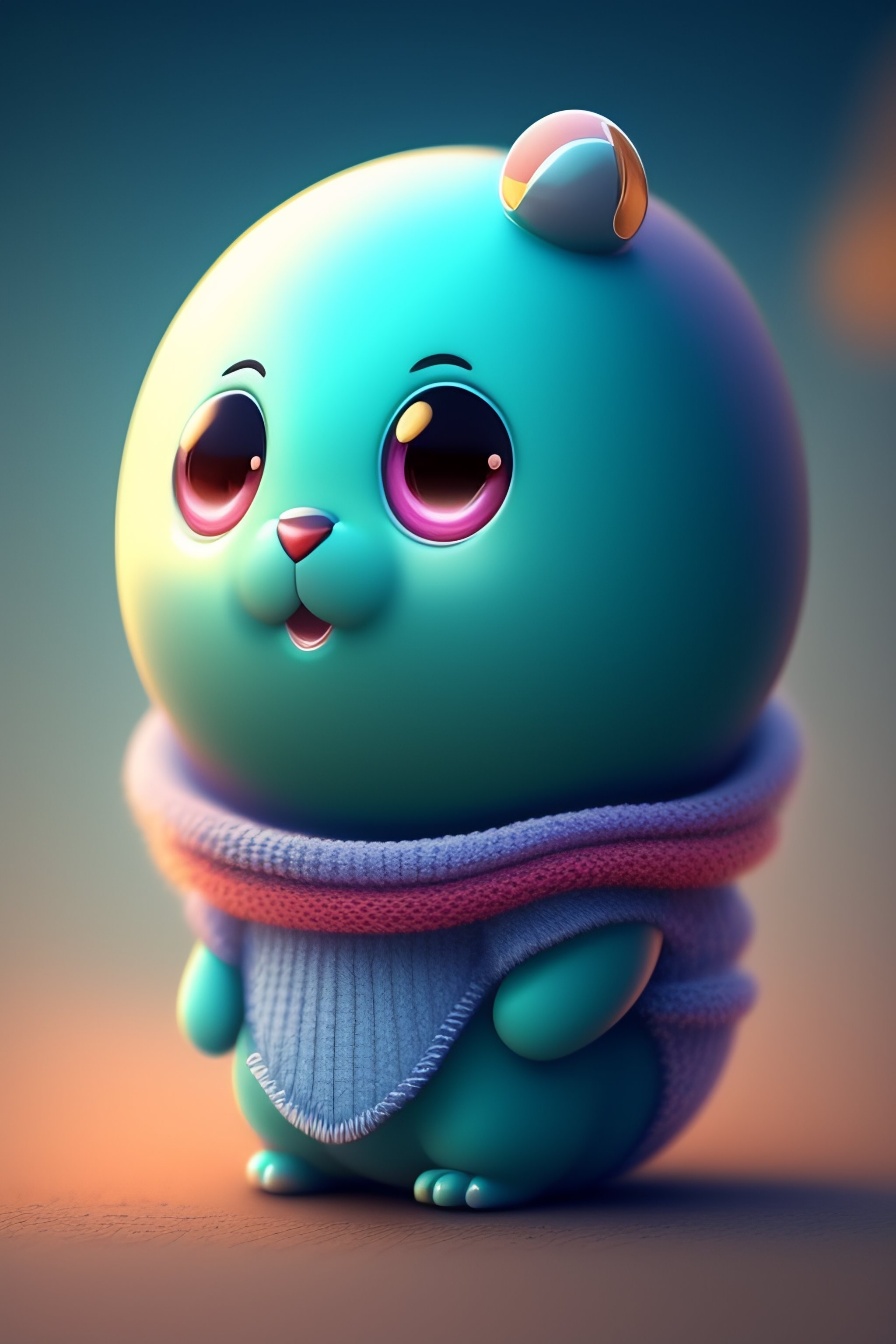 Lexica - Cute and adorable cartoon it baby, fantasy, dreamlike ...