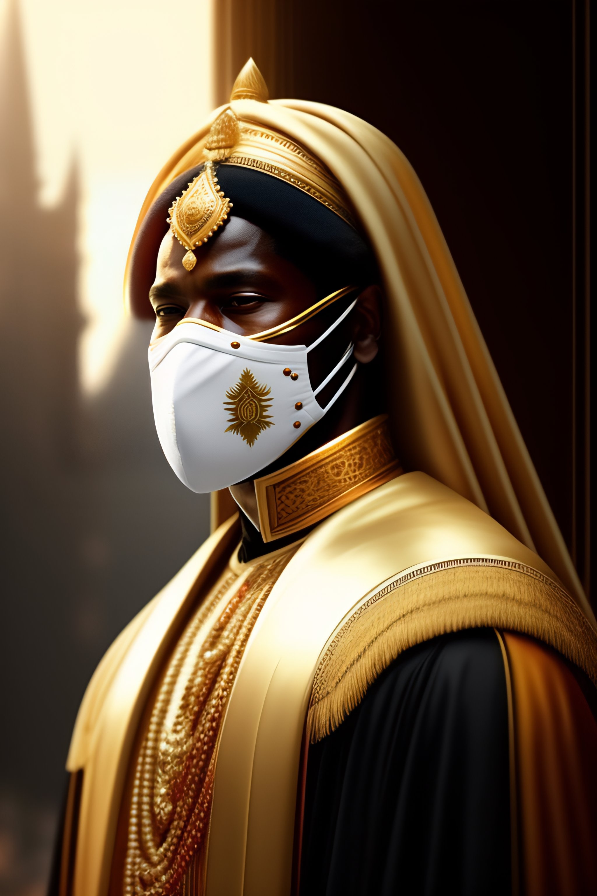 Lexica - Babylon high priest white man masked