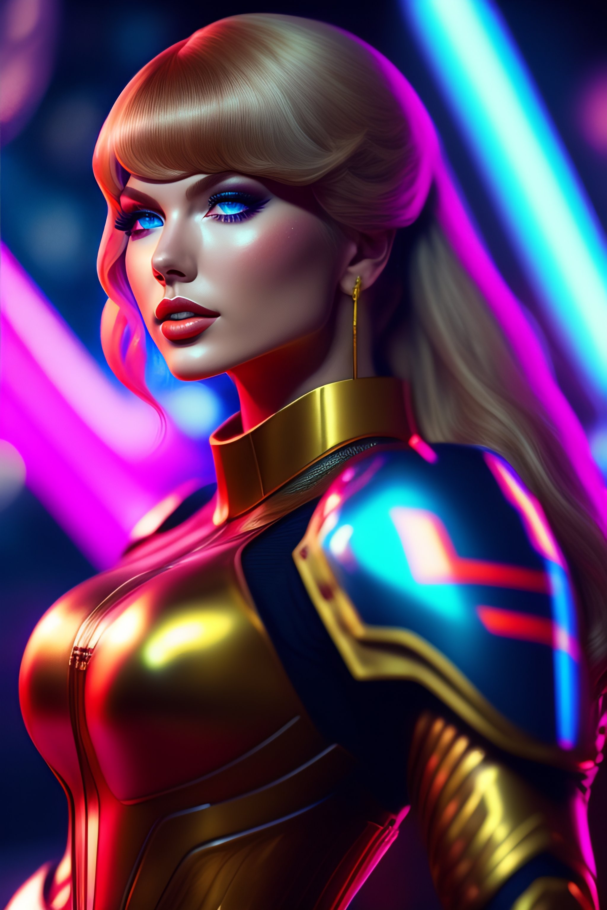 Lexica - Portrait of Taylor Swift as SAMUS ARAN. Metroid. HD, 4K ...