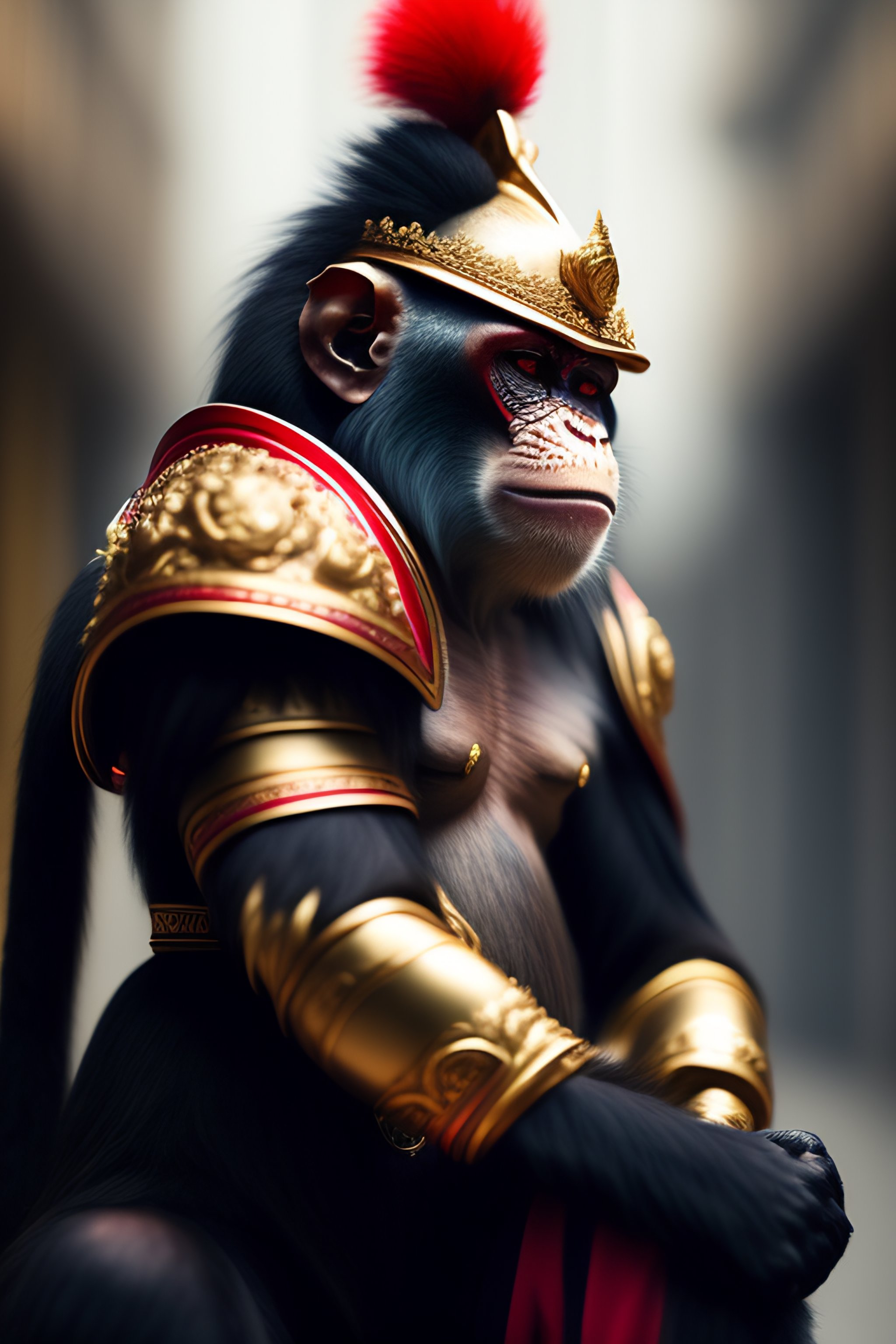 Lexica - The monkey king is sad when the market crashes