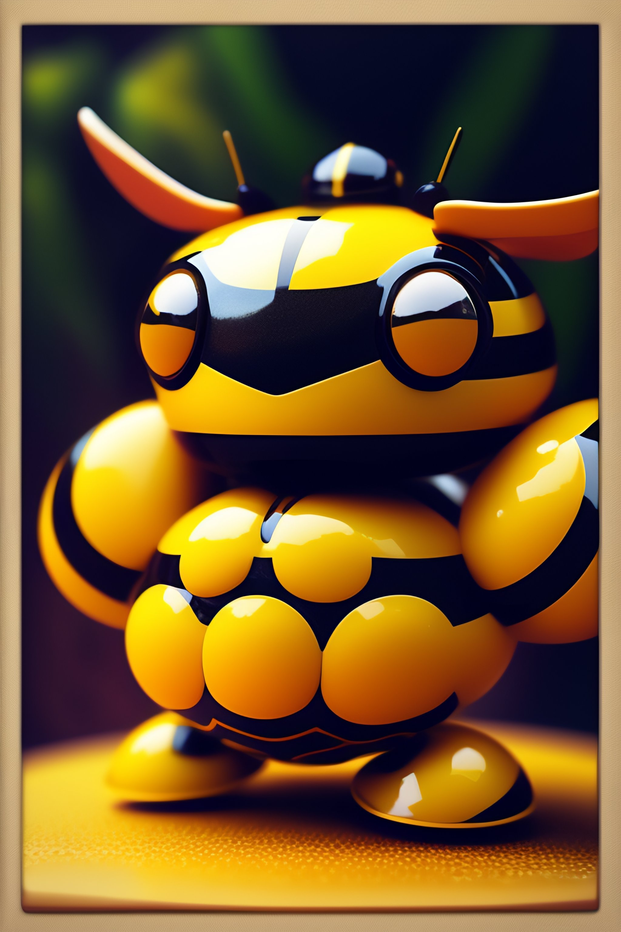 Lexica - Dancing bumblebee and other autobots