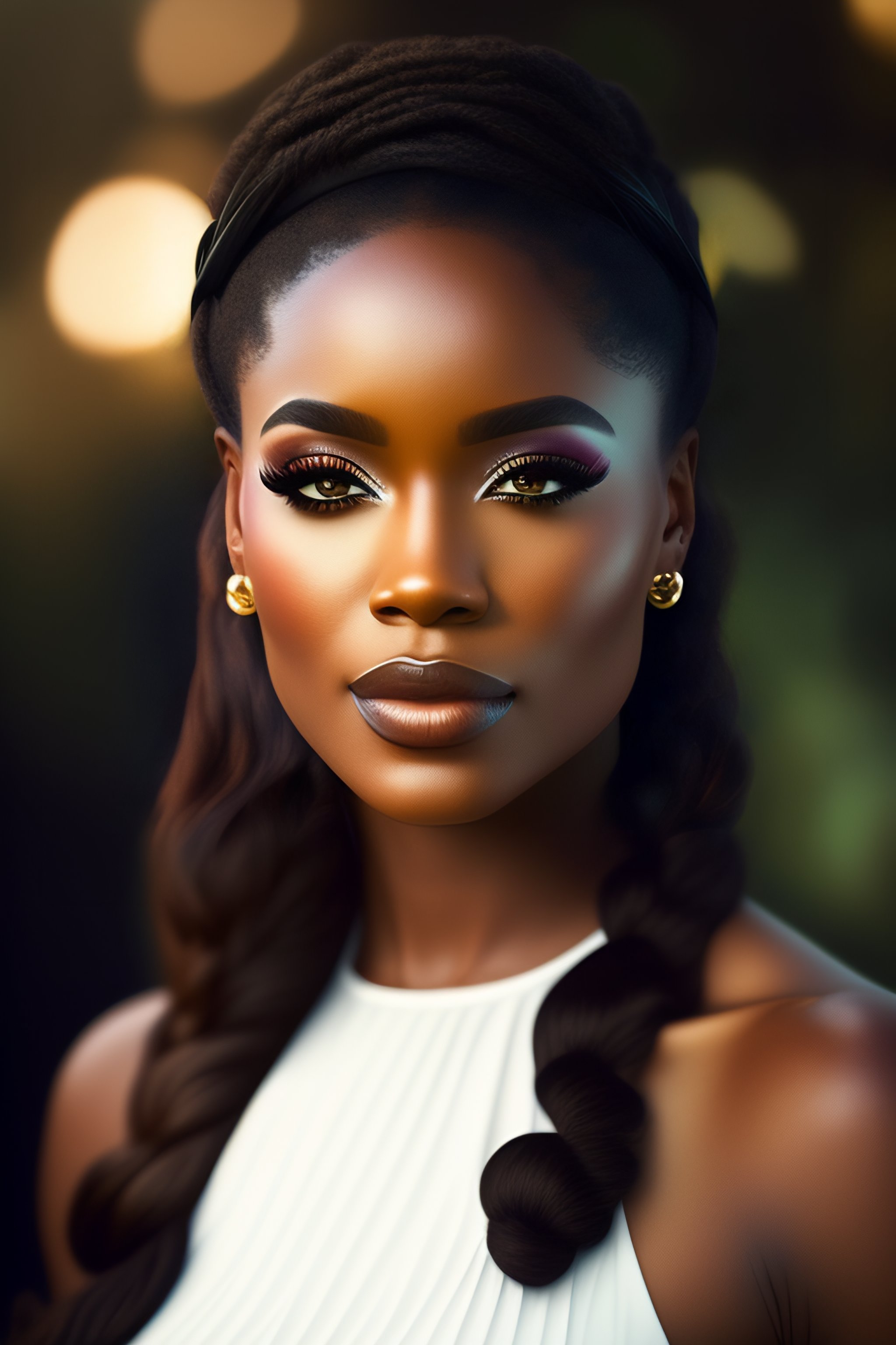 Lexica - Show me what Azelle would look like