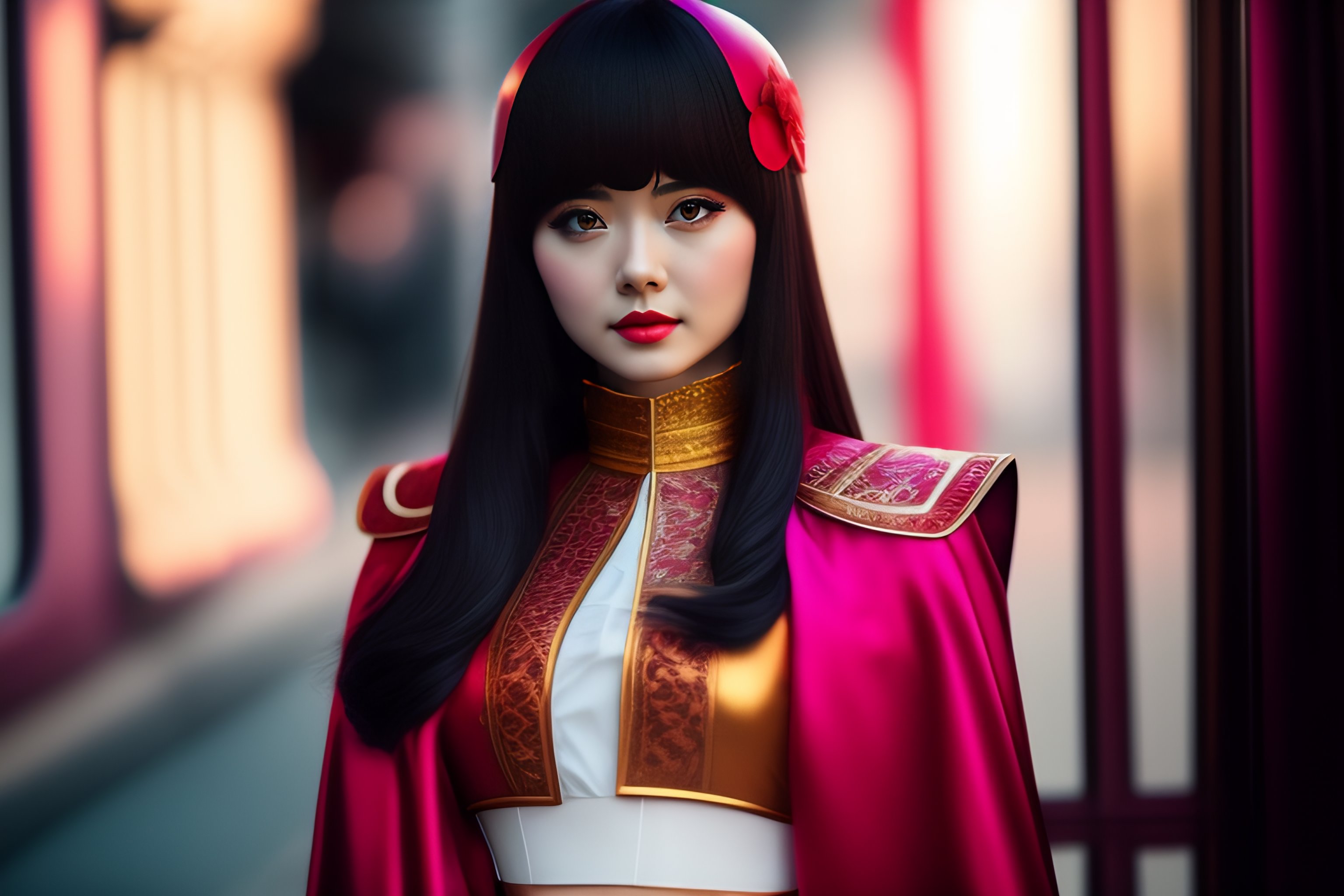 Lexica - Cosplay, Cosplayer, cute girl, beautiful girl, Kanna Hashimoto, Glamorous girl with ...