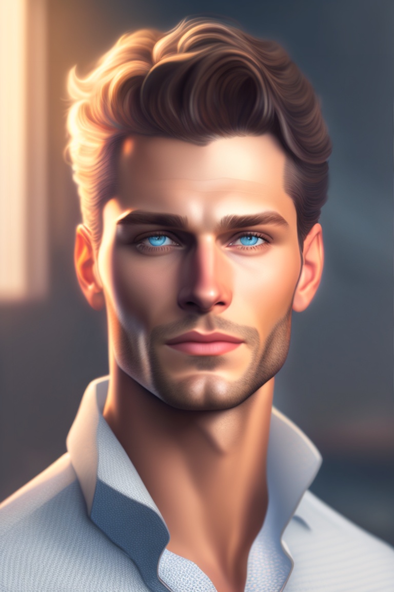 Lexica - Detailed, hyper realistic, greg rutkowski, crack, 4k, male. 43 ...