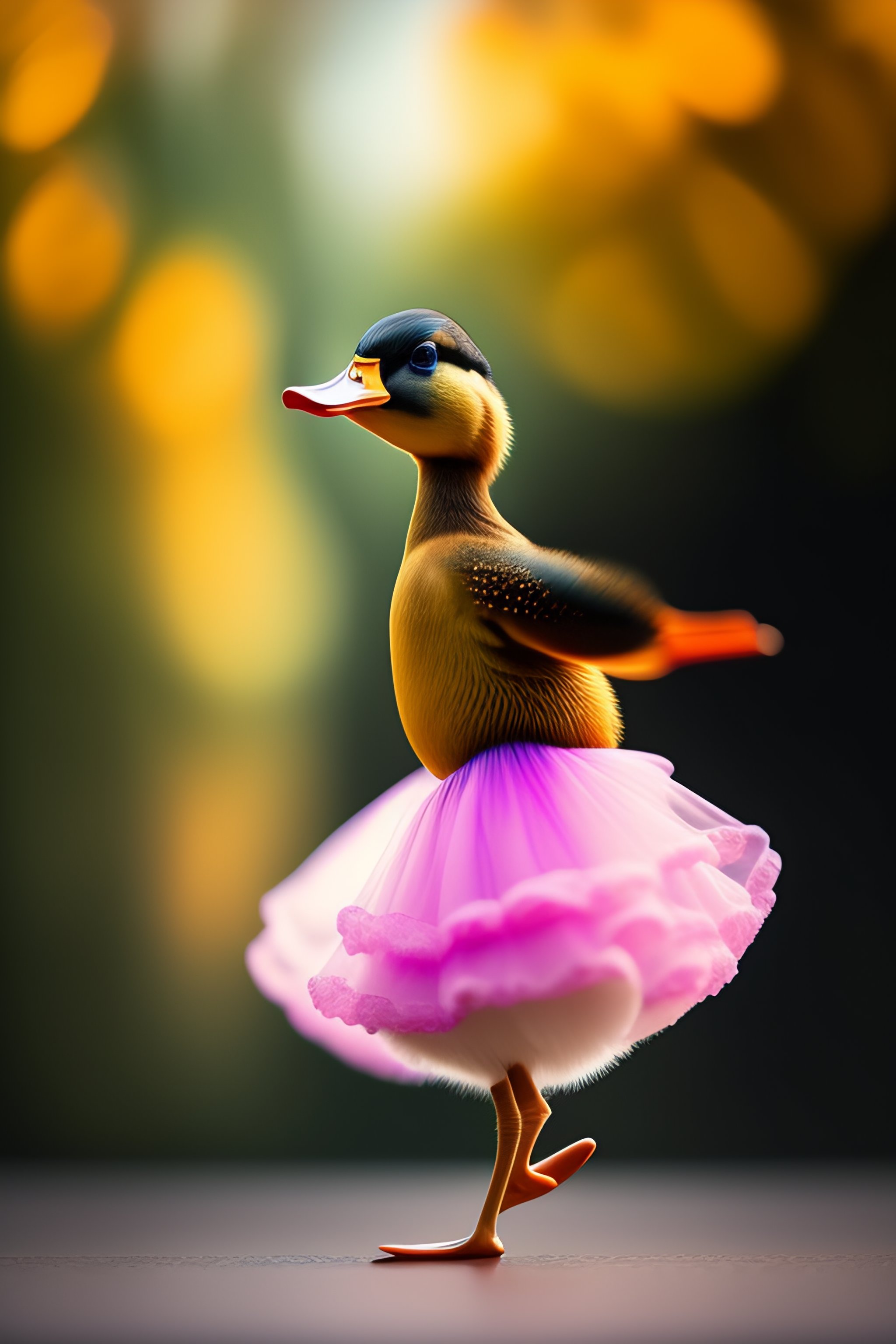 Lexica - A duck that dances ballet