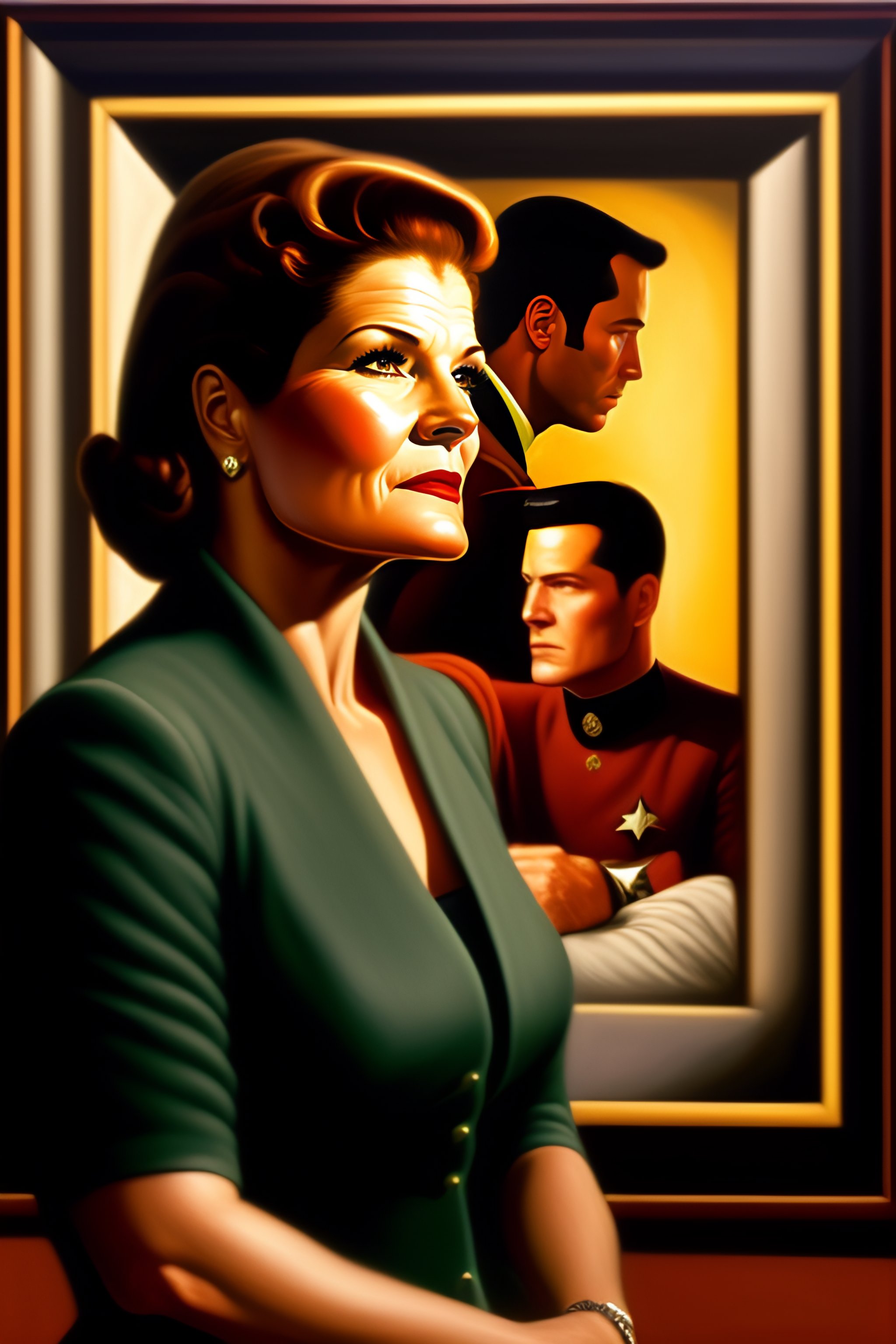 Lexica - Janeway, Captian, Star trek, Voyager, grant wood, pj crook ...