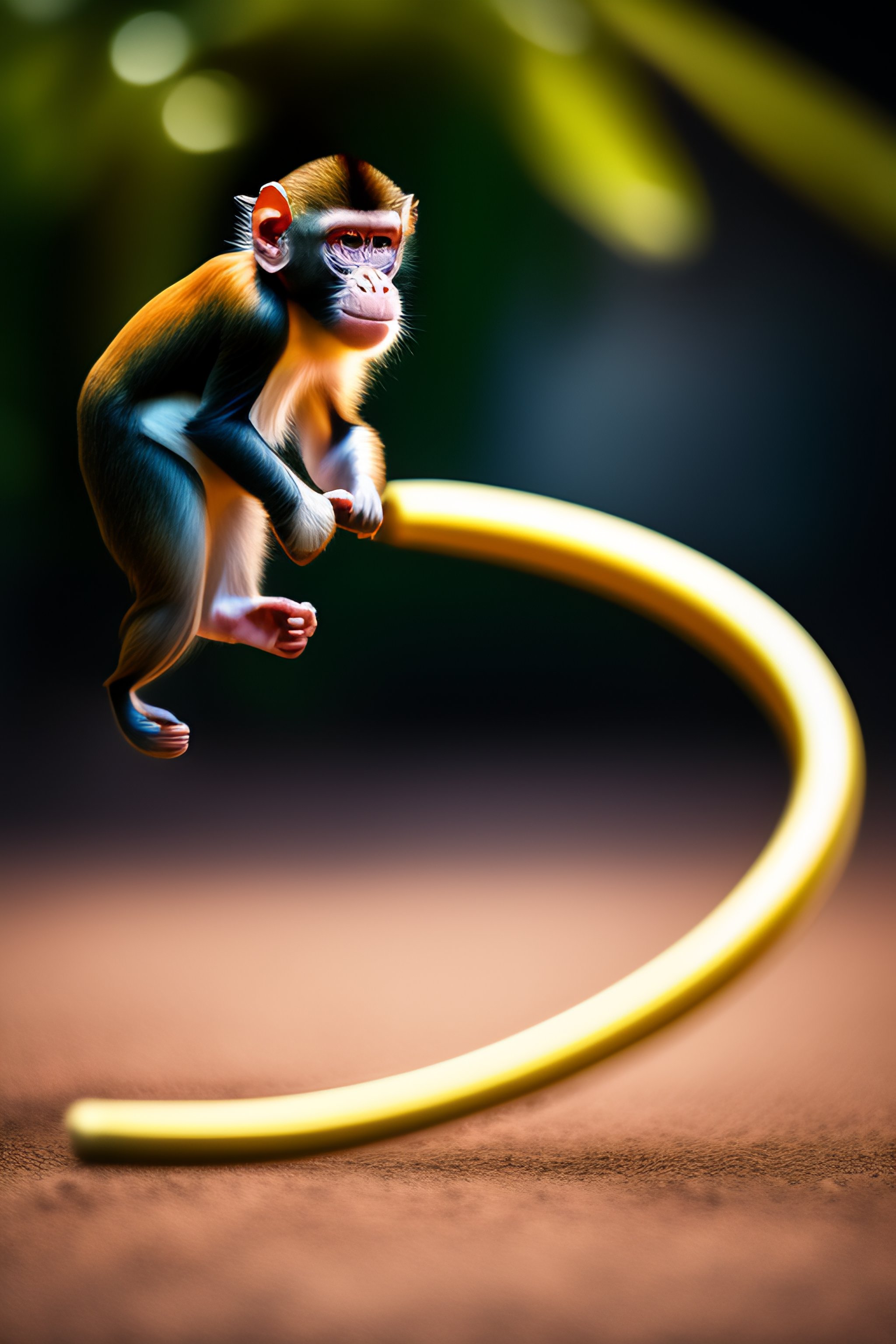 Lexica - Monkey jumping rope