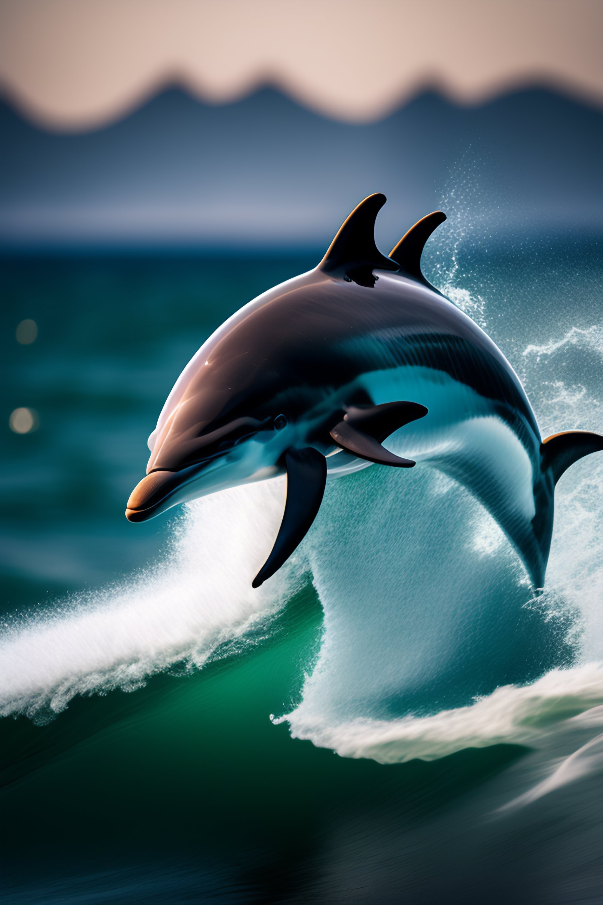 Lexica - Dolphin,4k, with canon