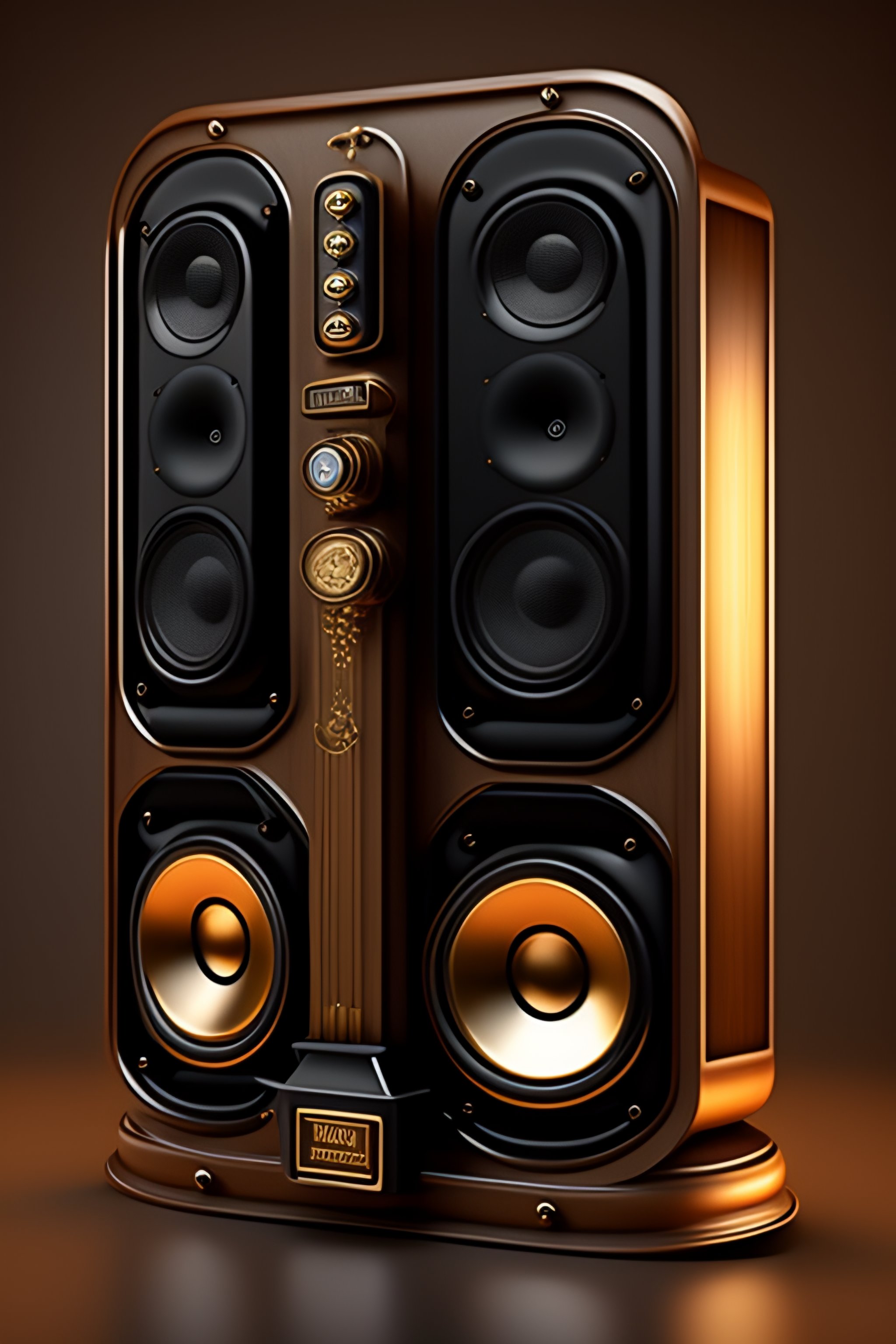 Lexica - Audio speaker, steampunk