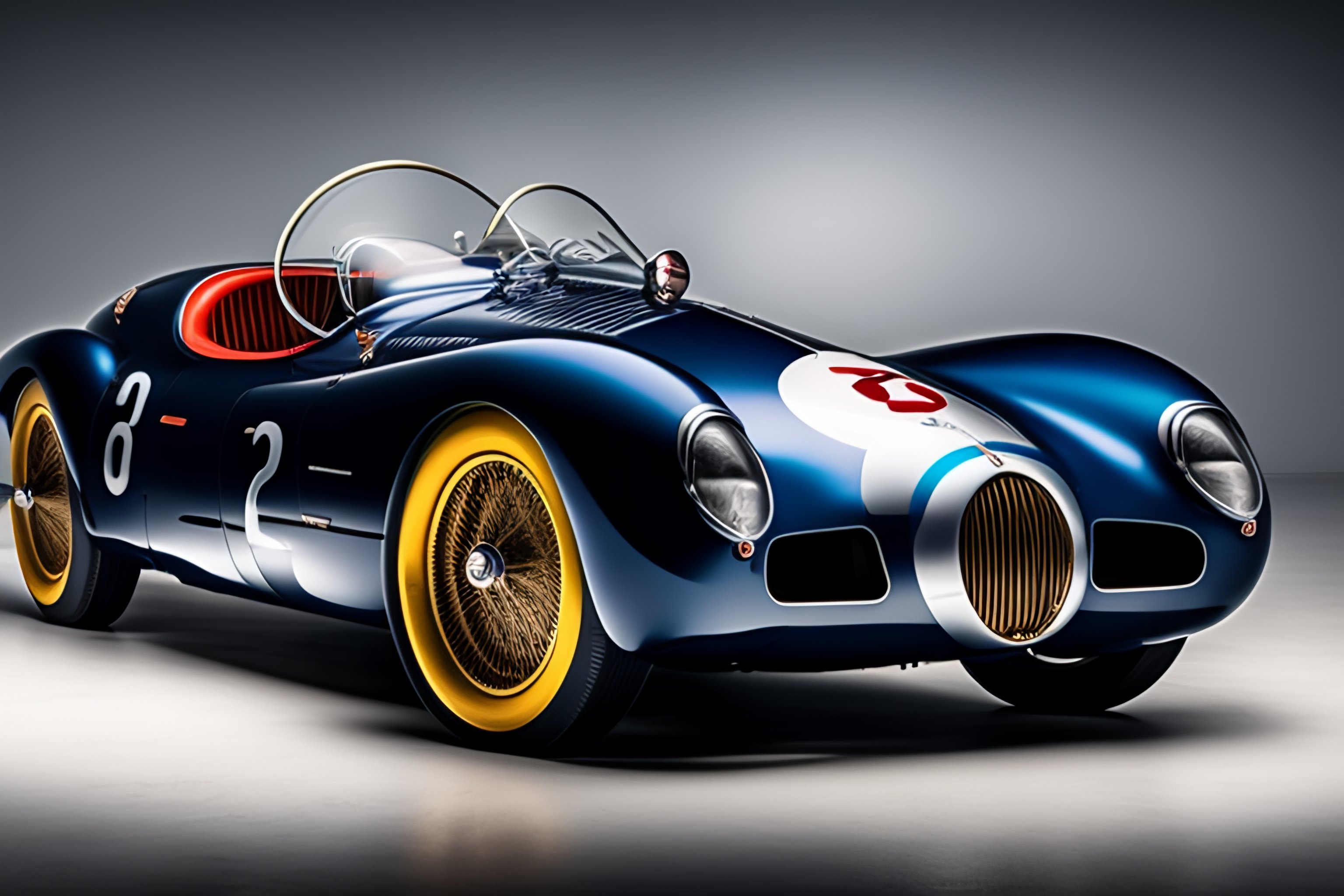 Lexica - A 1955 Bugatti race car