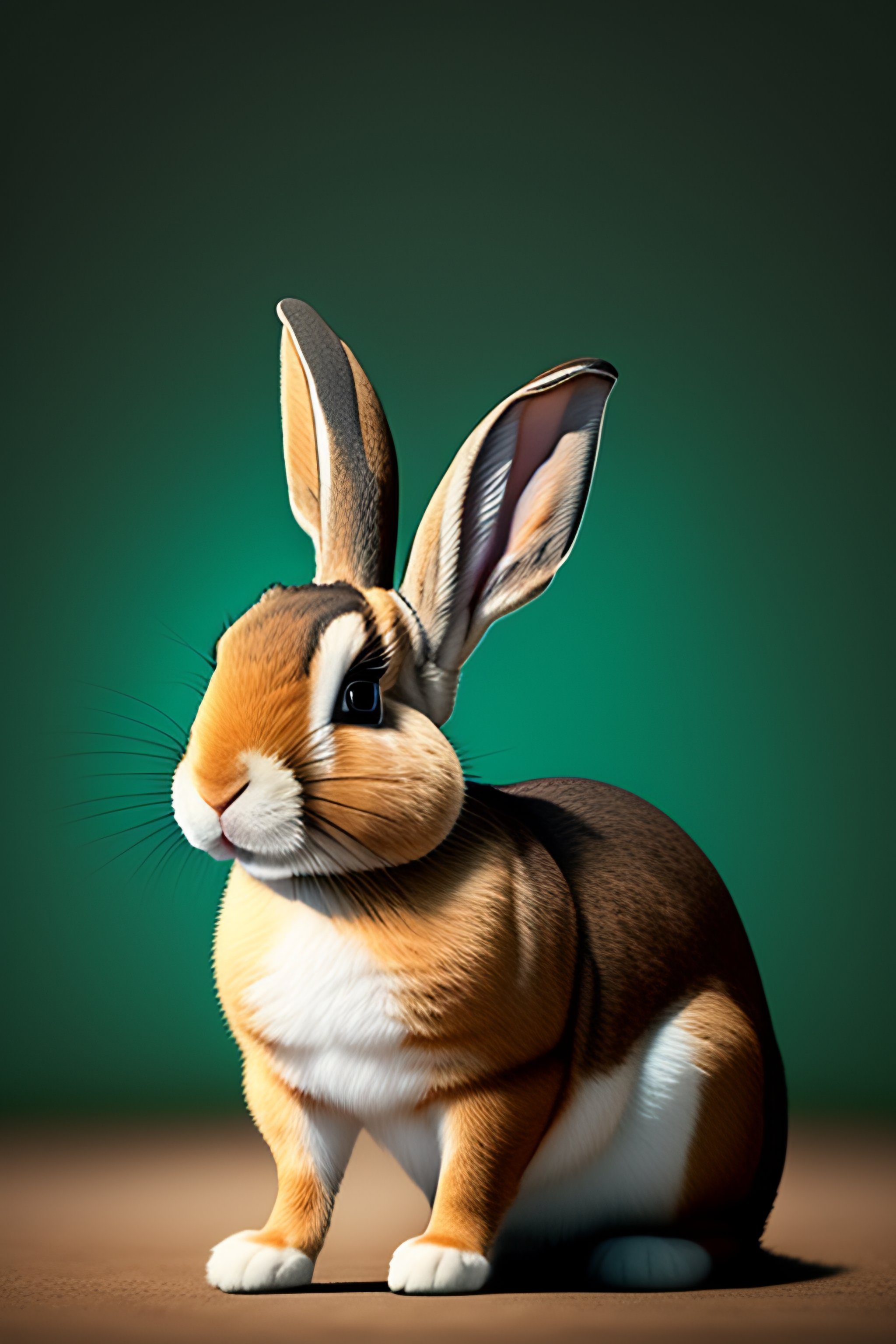 Lexica - Bad bunny as a rabbit