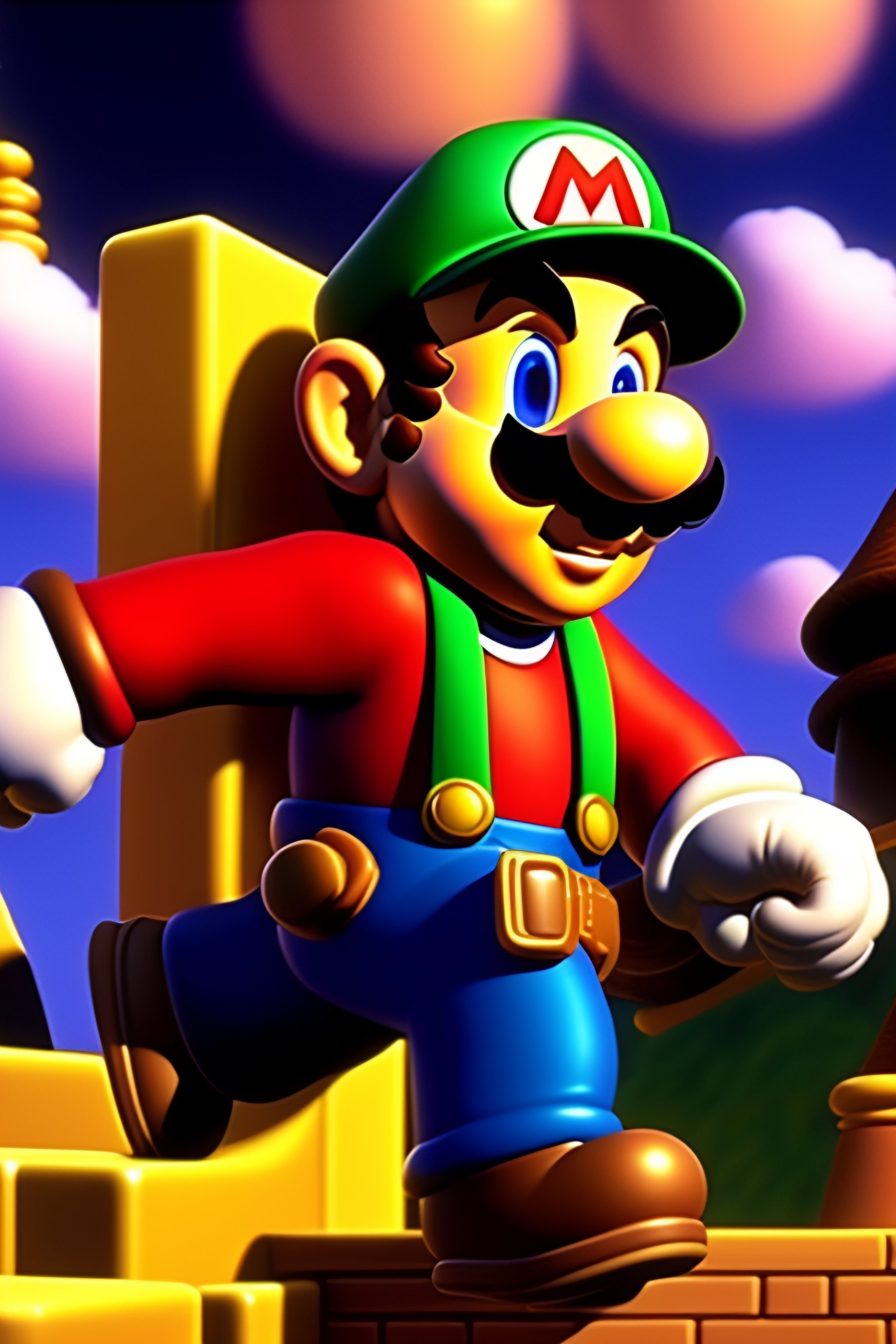 Lexica - The adventures of super mario 3, season 3 ( 1 9 9 7 ), [32k hd ...