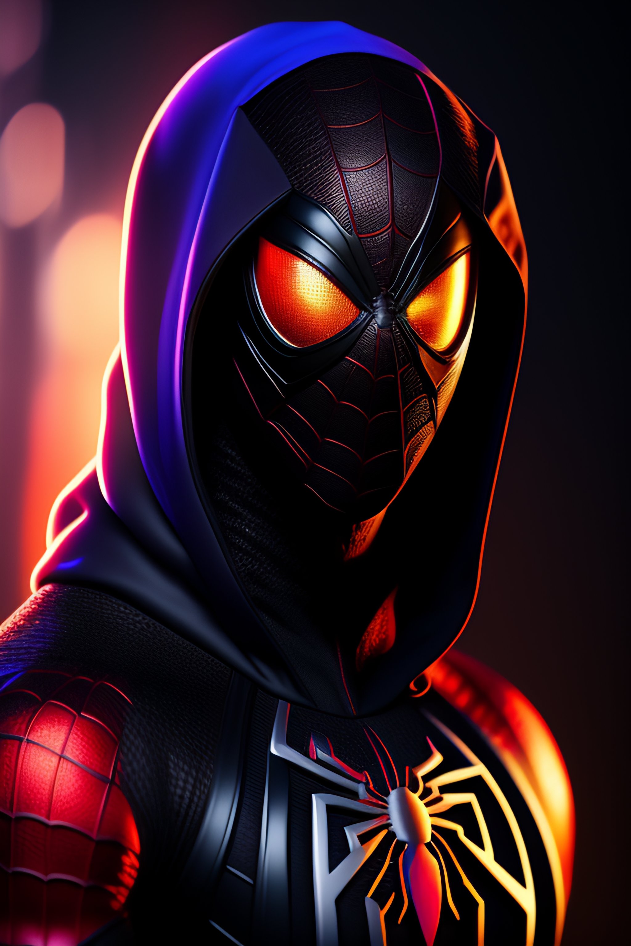 Black Spiderman Image