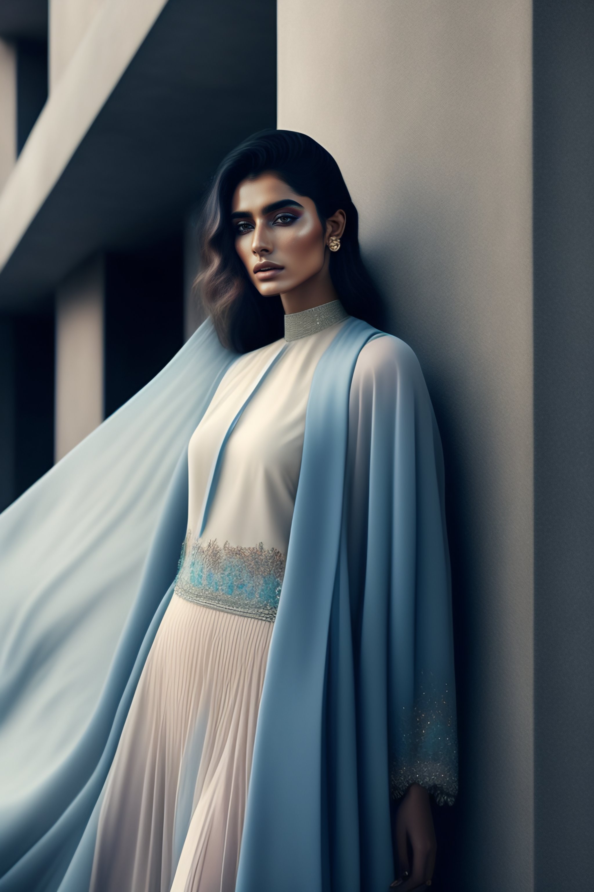 Lexica - Portrait of haute couture beautiful pakistani fashion model ...