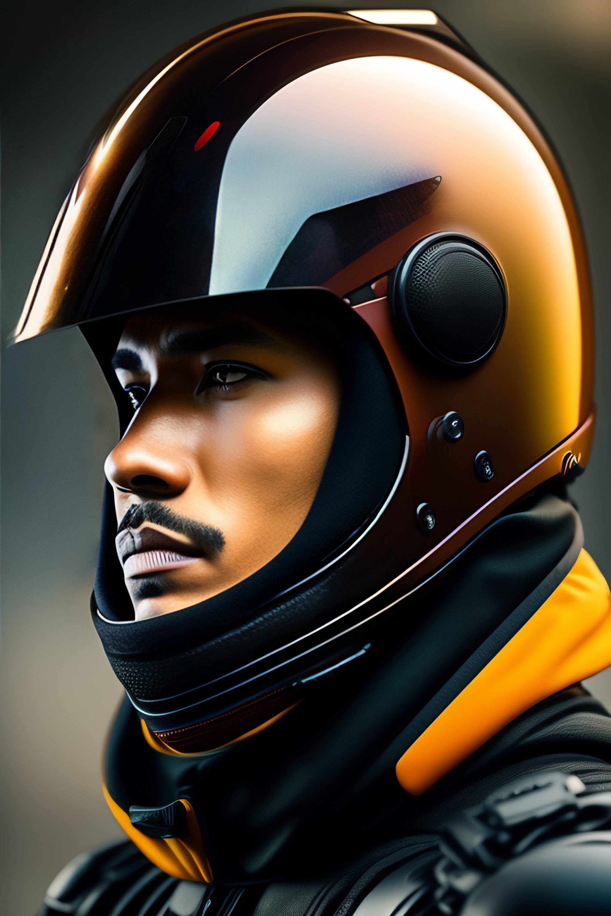 Lexica - Military-grade, futuristic, full-face helmet