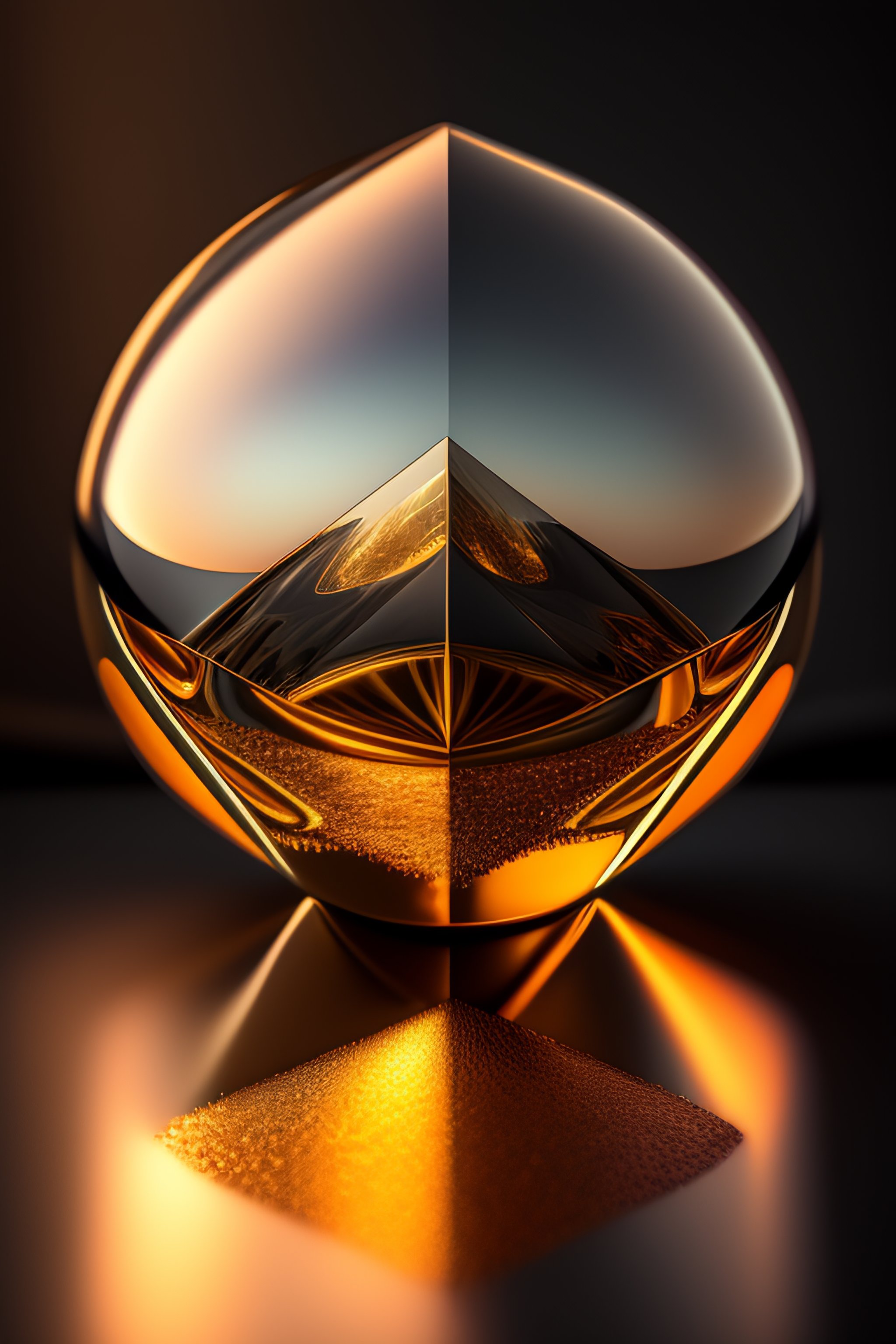 Lexica - A stunning photography of a realistic beaulifull mirrored ...