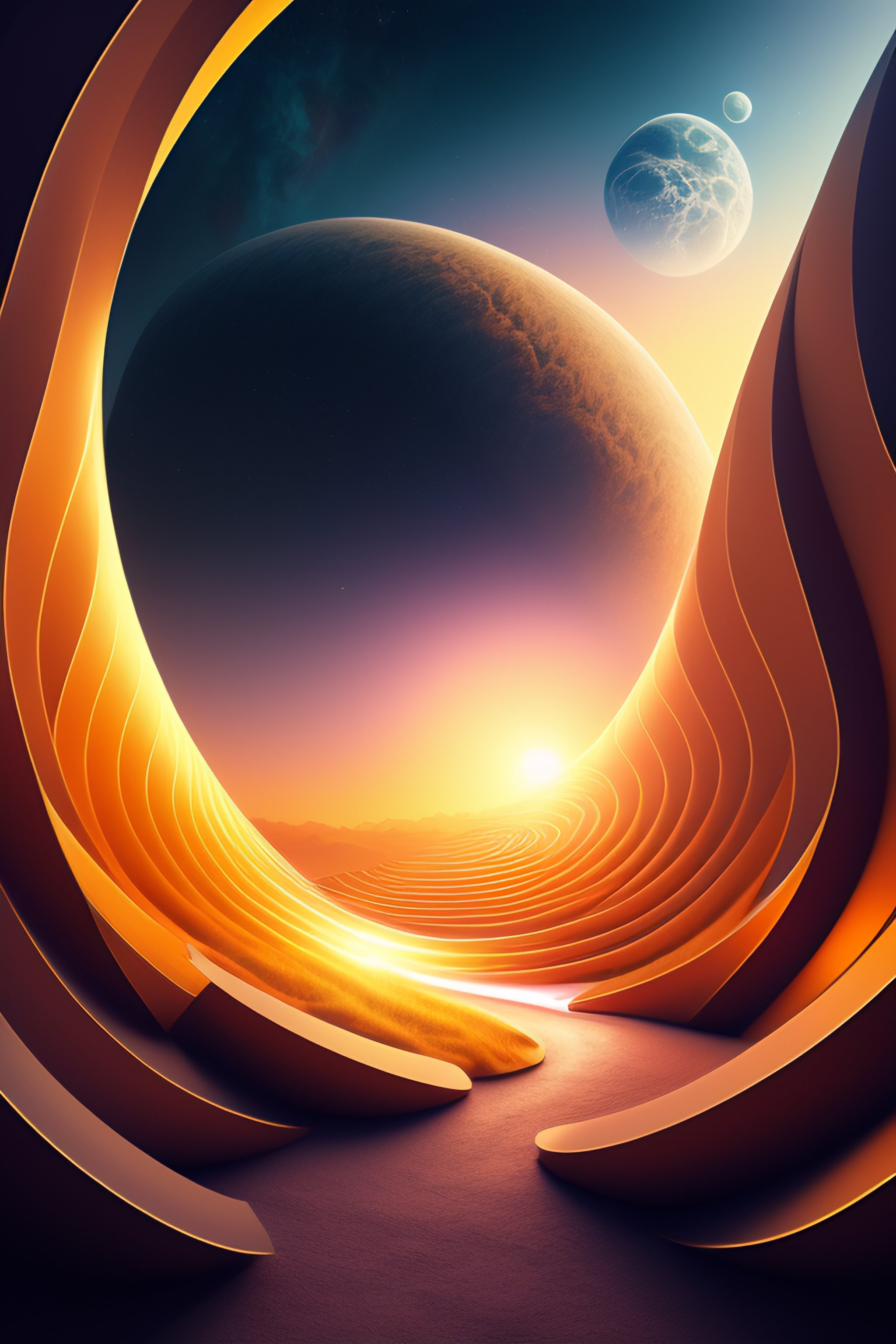 Lexica - An infinity maze landscape, 8k resolution, 4k, HD, hyper ...