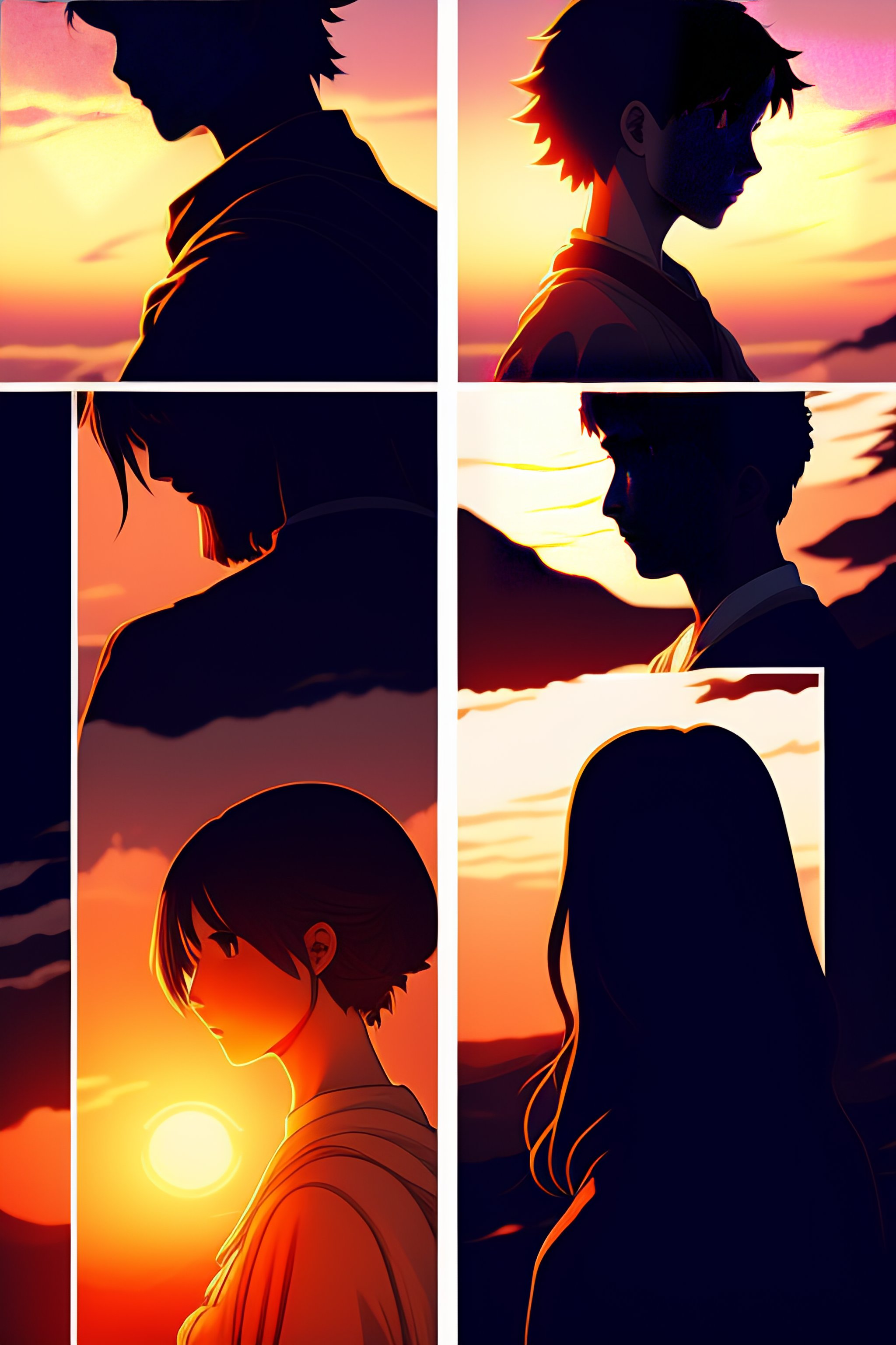 Lexica - Jesus in the cross, by makoto shinkai and ghibli studio ...