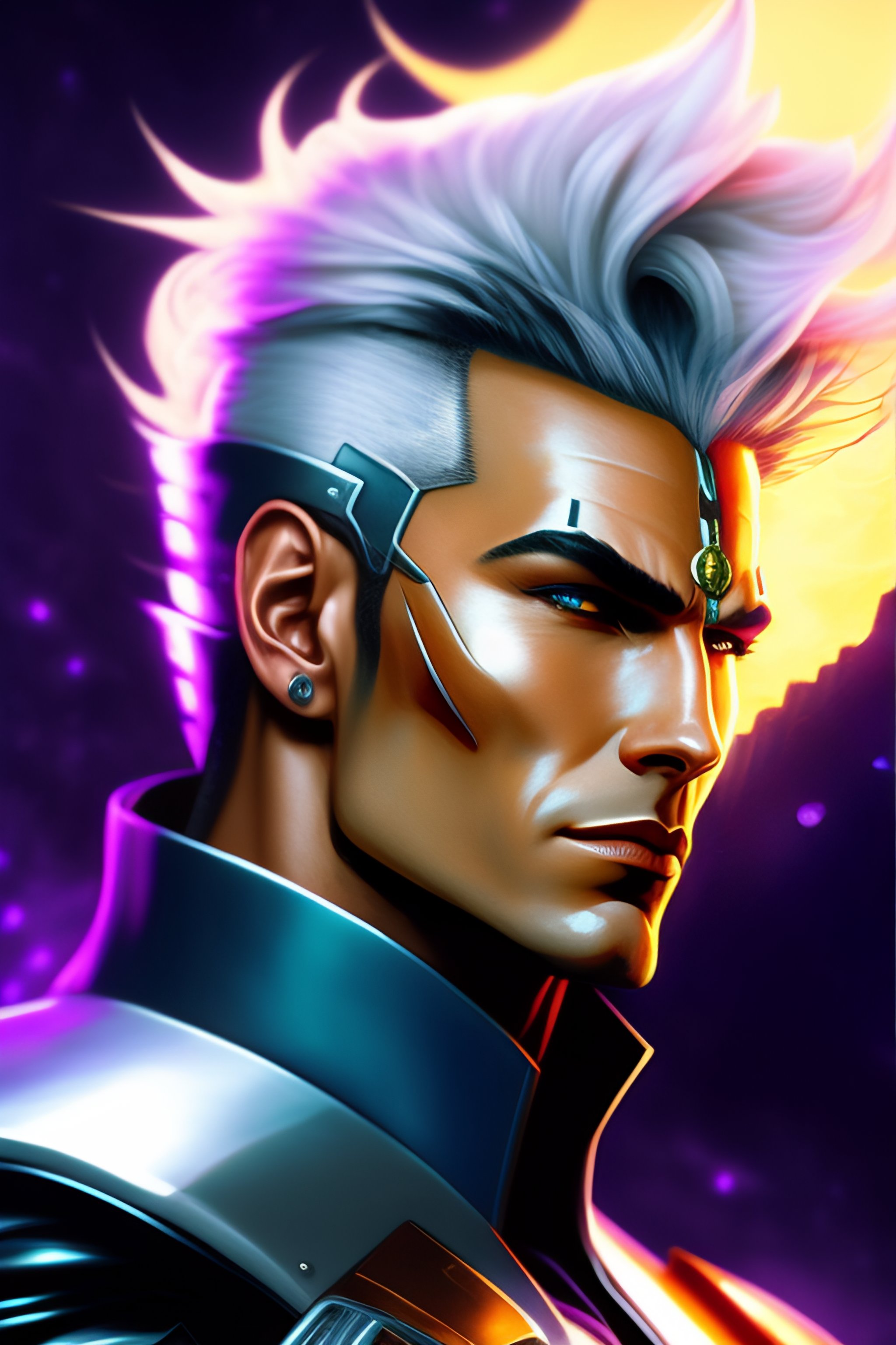 Lexica - Gambit from x-men, cyber cowboy, close up, concept art, highly ...