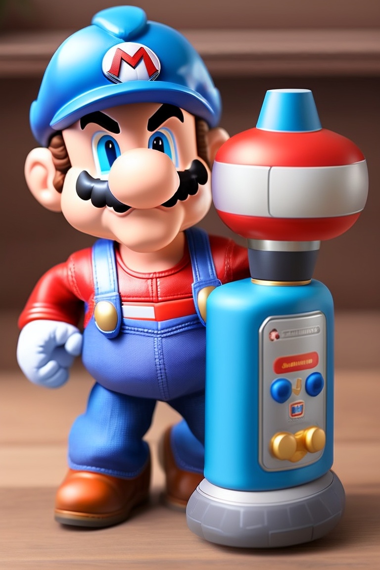 Lexica - Introducing the ultimate hyper-realistic toy: Super Mario ...