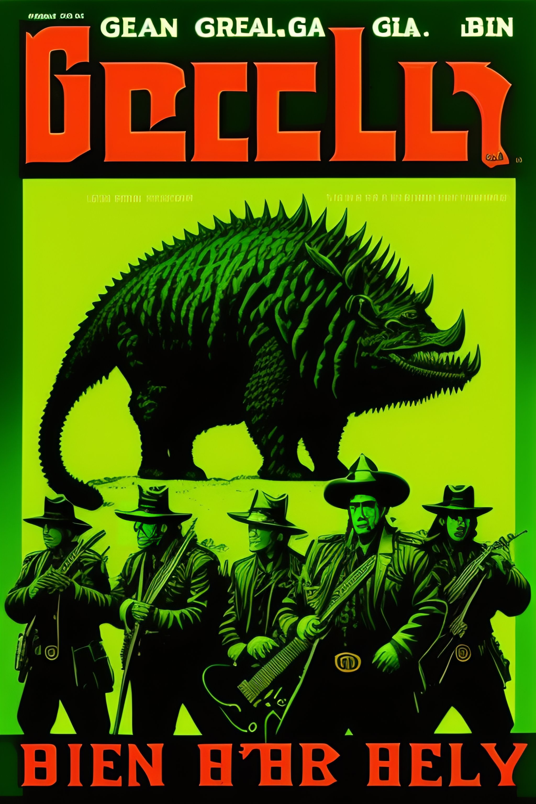 Lexica - Sloppy bile band gang green hell decay