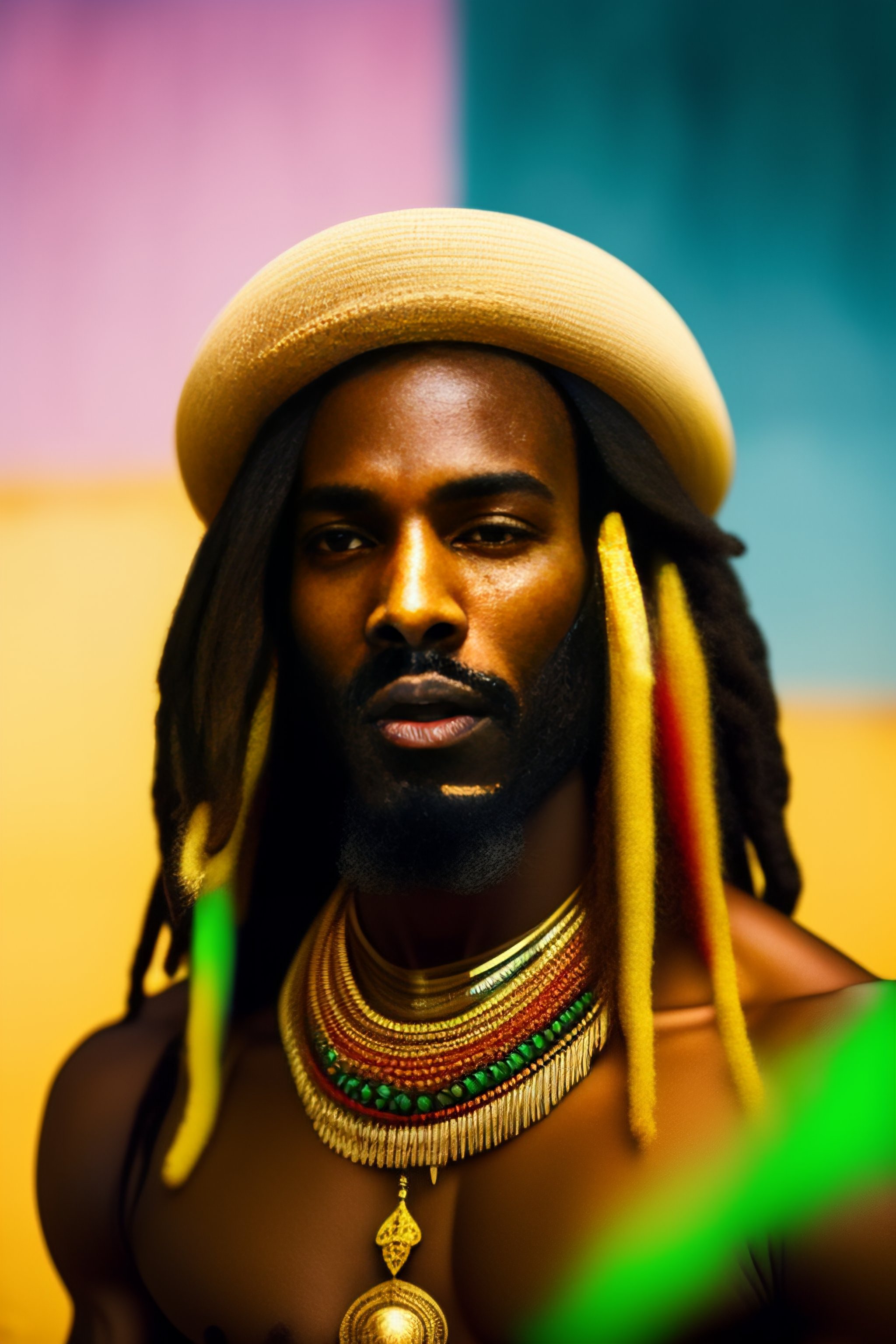 Lexica - White skin colour, his skin is White, rastafari jah babylone ganja