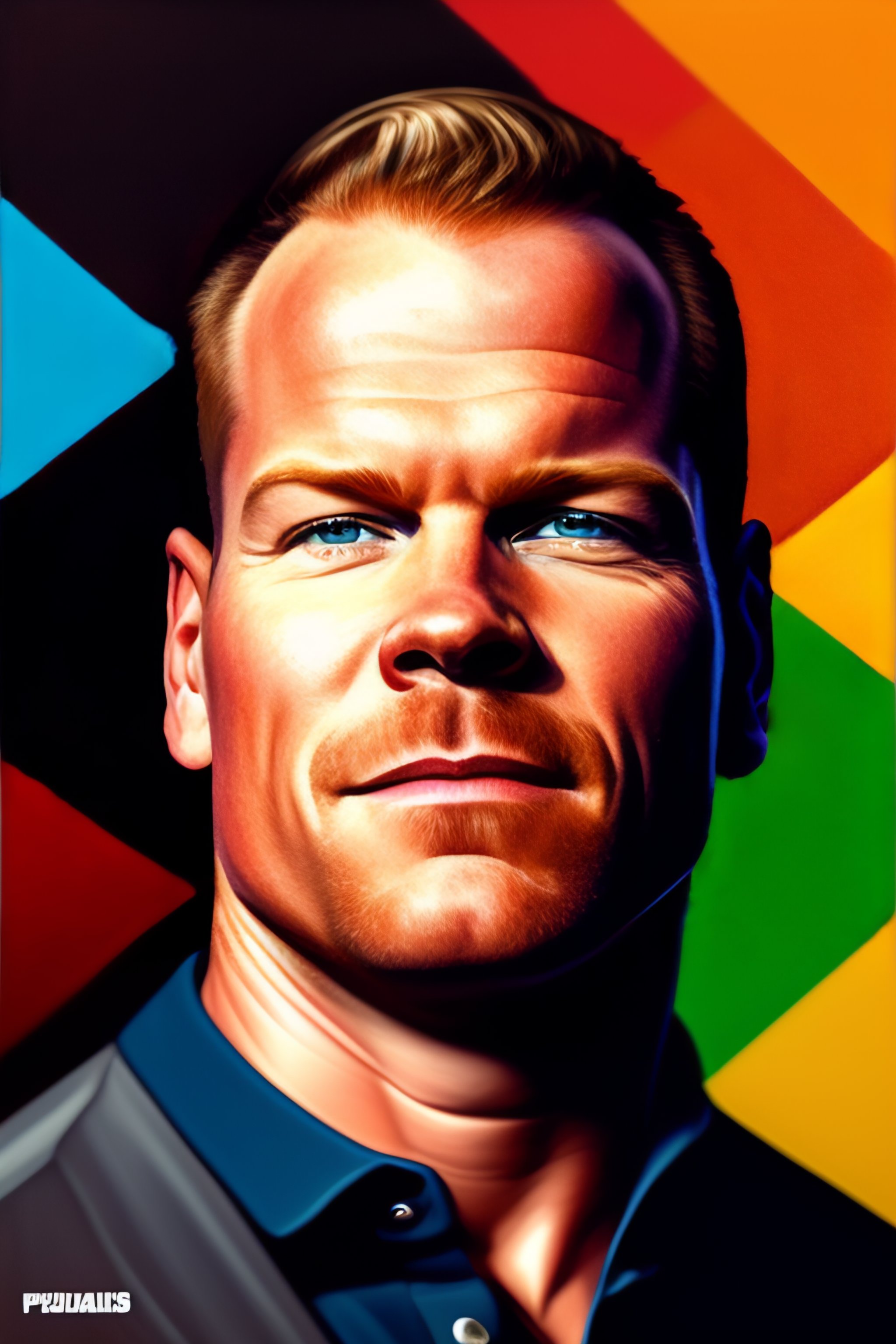 Lexica - Portrait of Mike Holmes in the style of Pablo Picasso