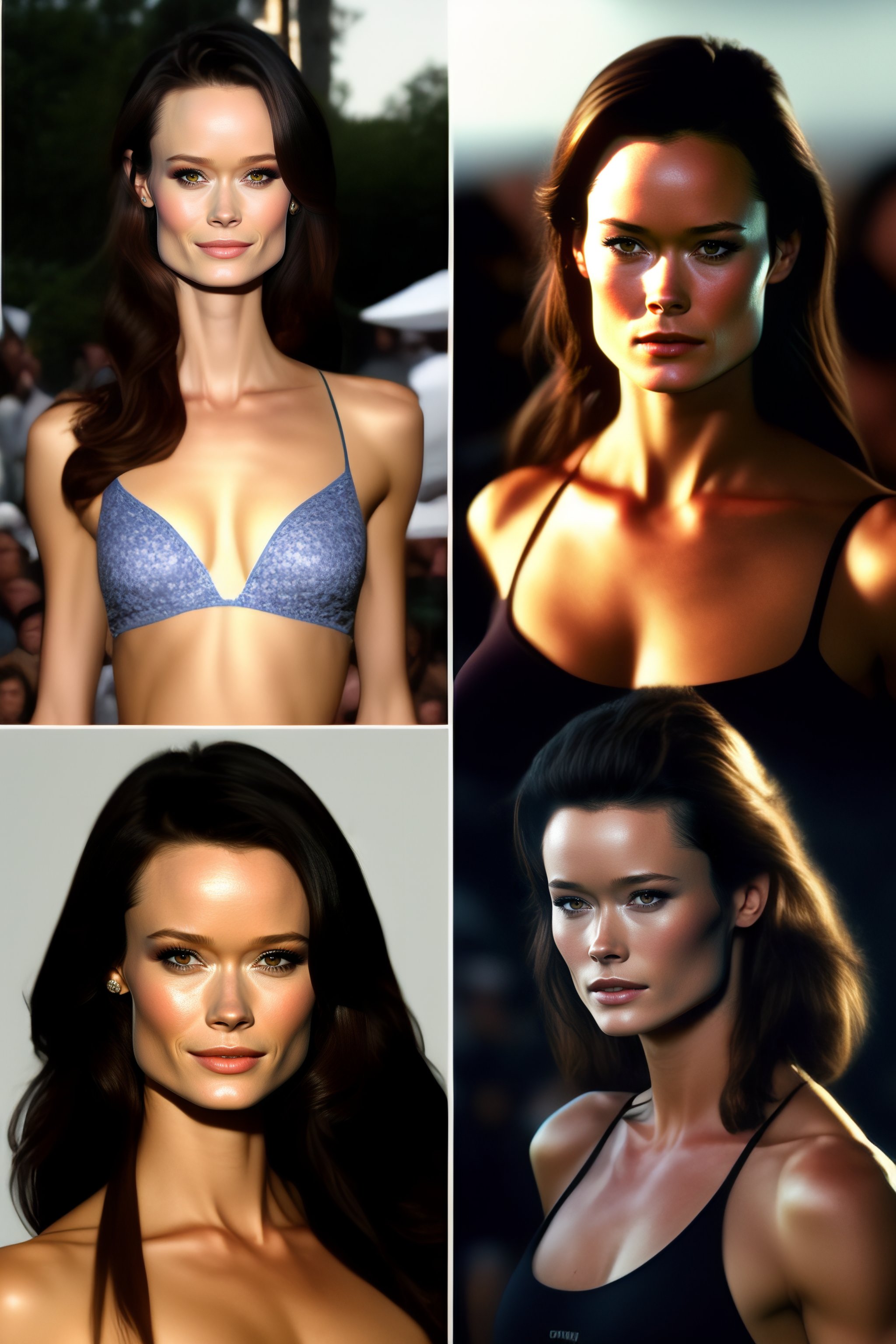 Lexica - An action photo of a slender 19 year old an action photo of a slender toned 21 year old ...