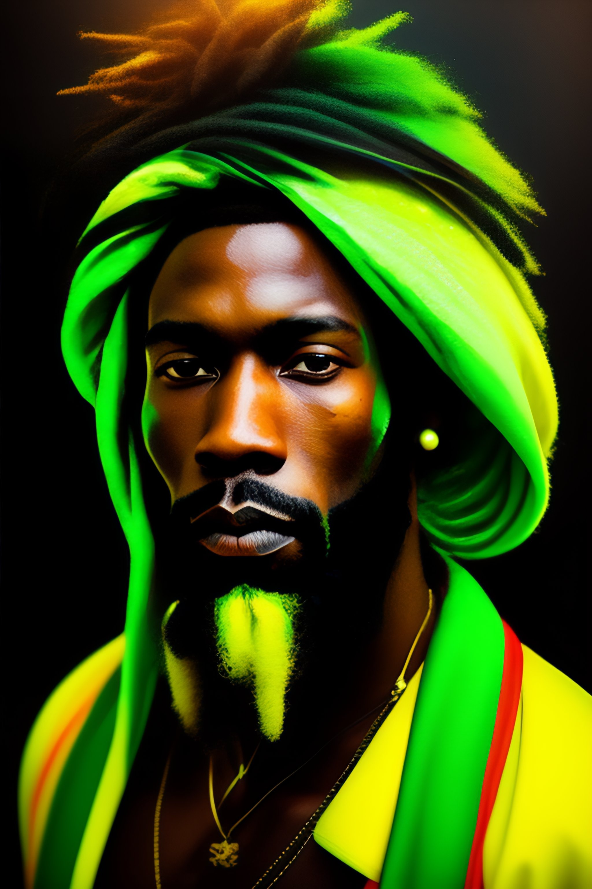 Rastafarian Man