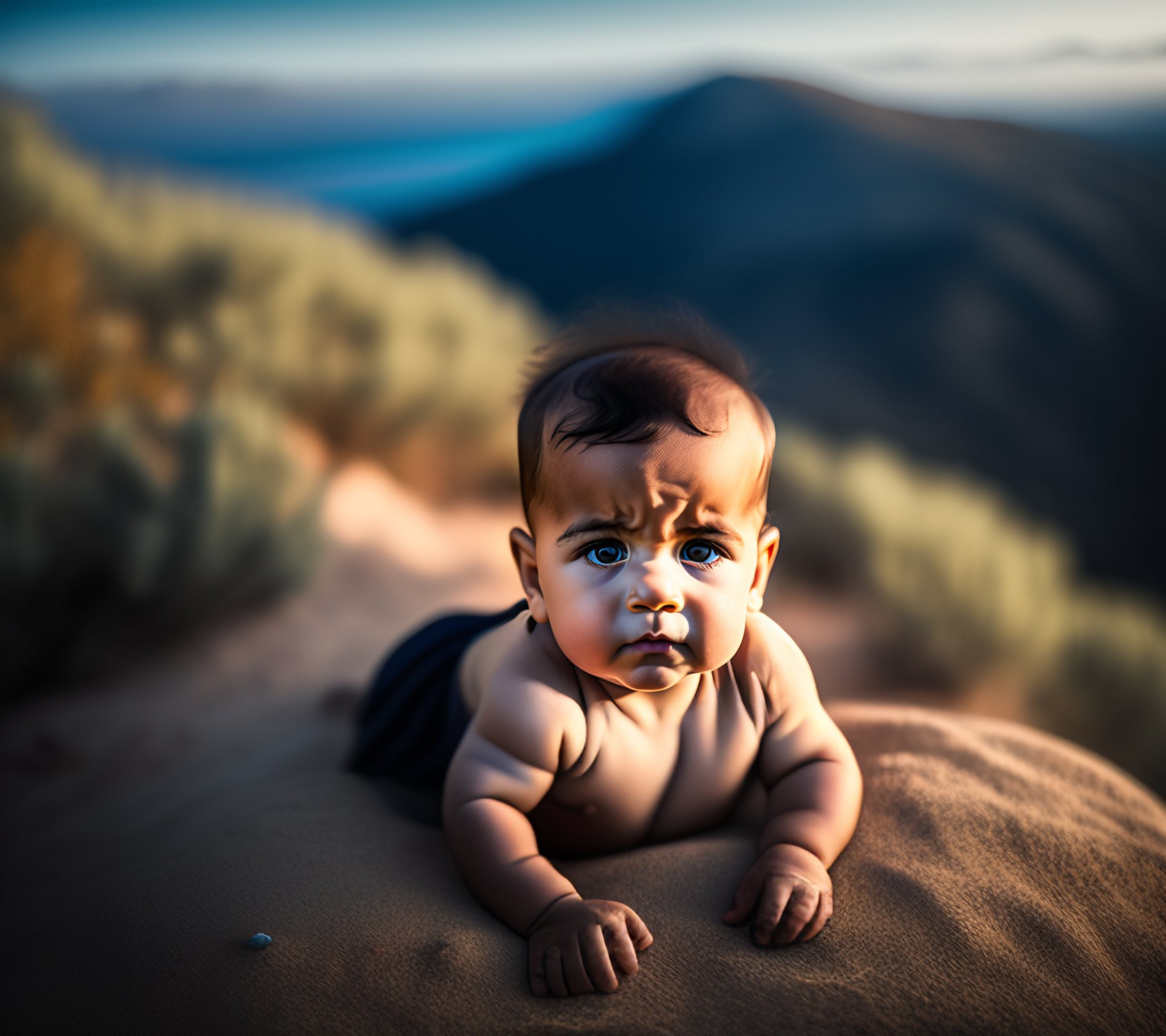Lexica - Greek baby abandoned on a mountain
