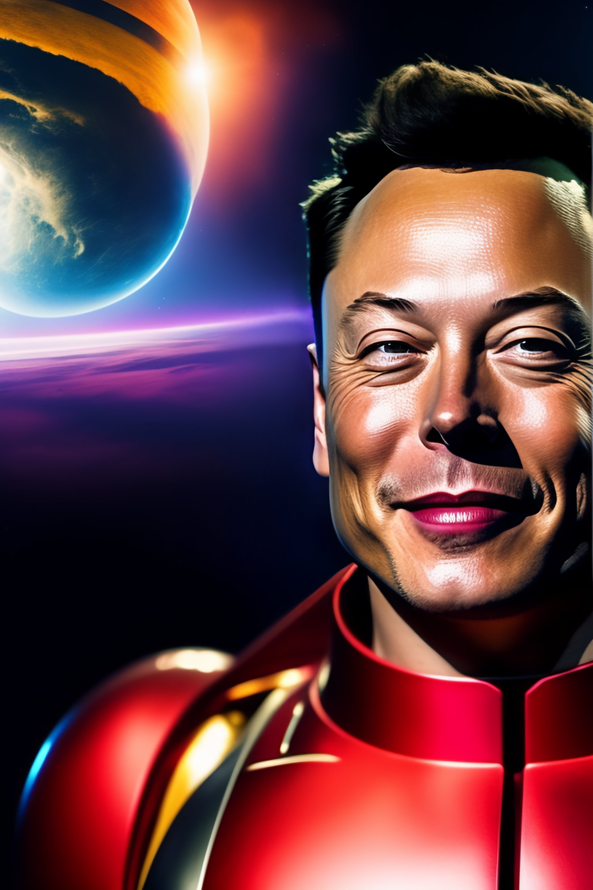 Lexica - Elon musk in dragon ball