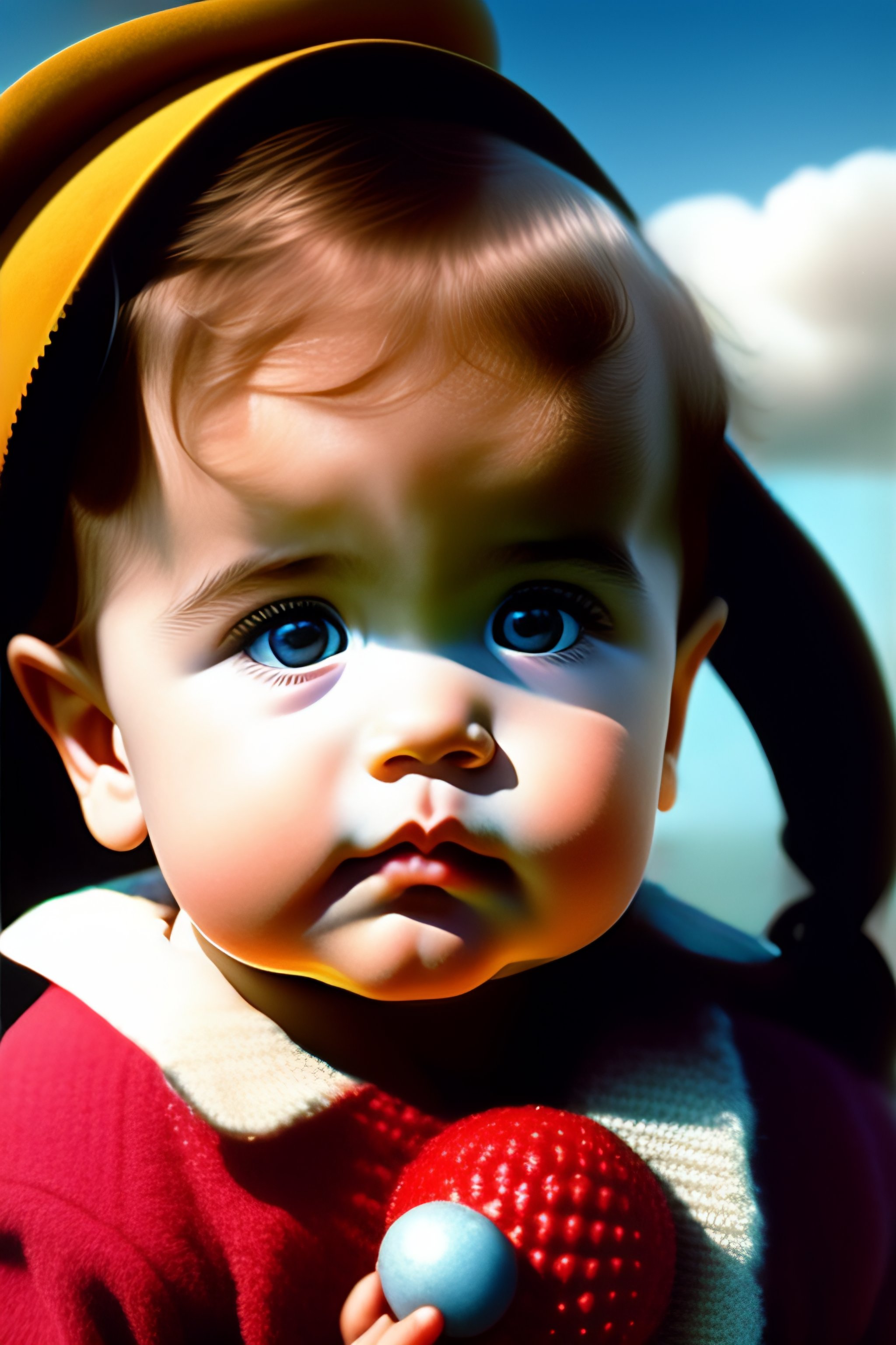 Lexica - Salvador dali adorable baby