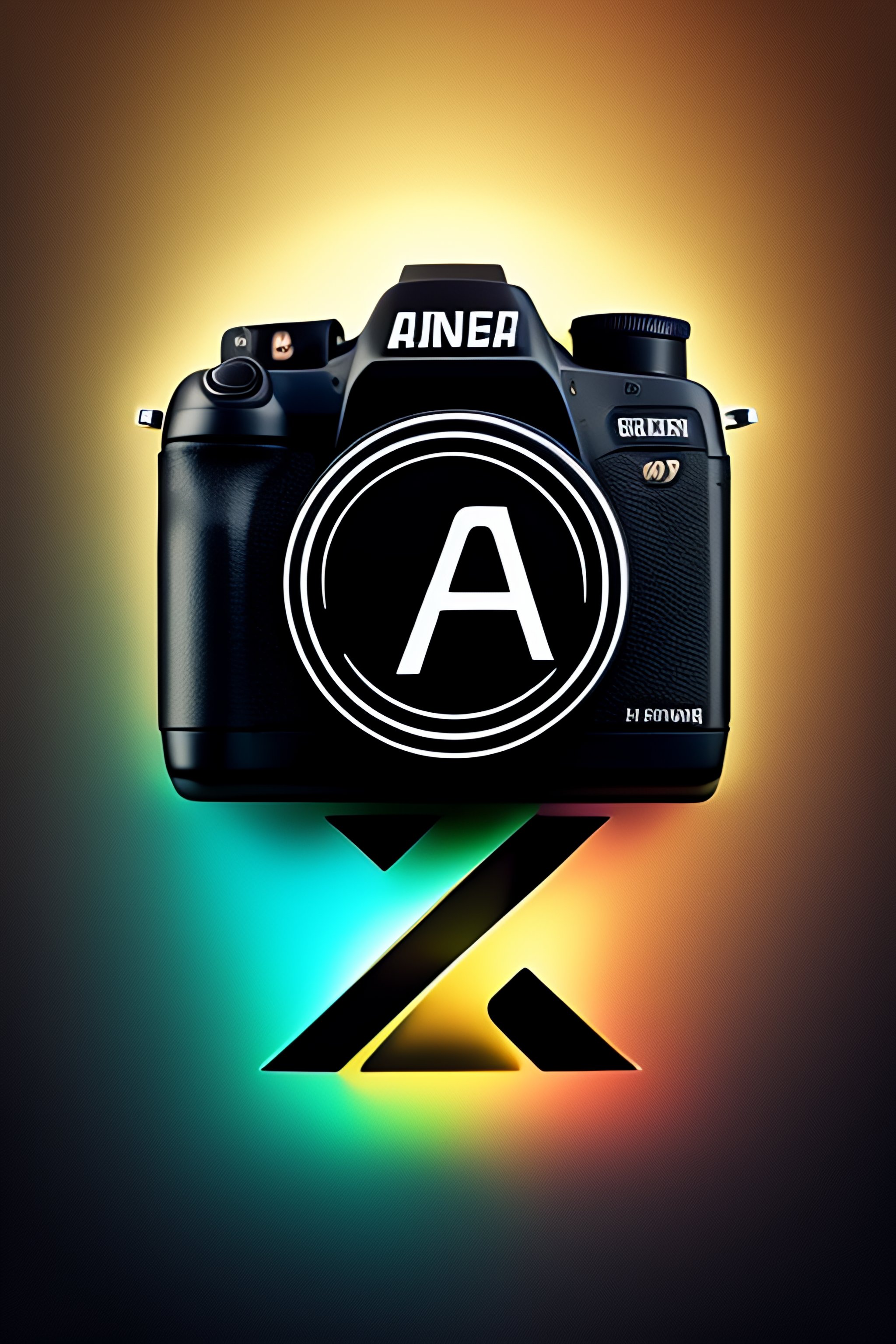 Lexica - Photo camera icon, logo design, with modern typography with ...