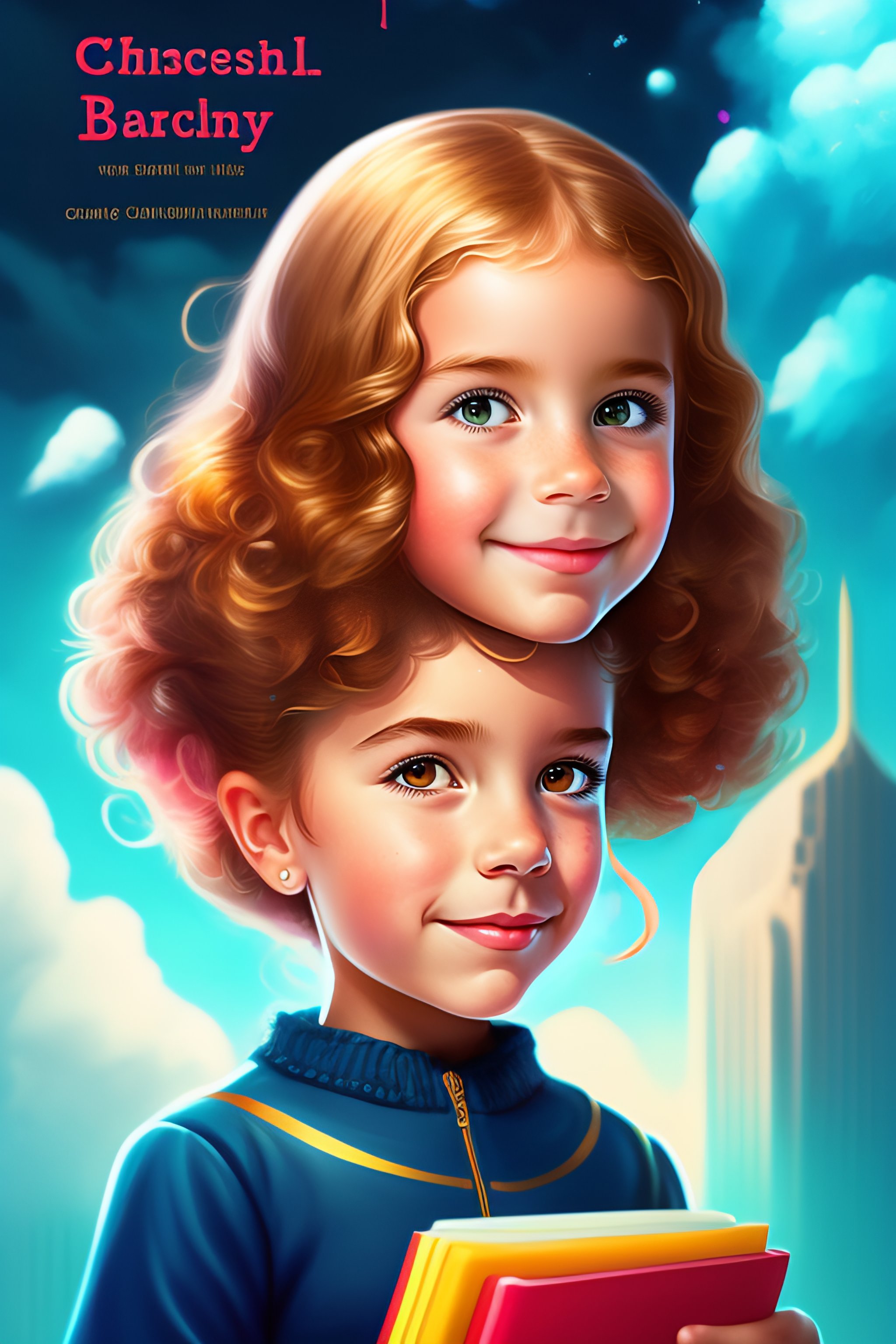 Lexica - Create book cover artwork for a children's book about a small ...