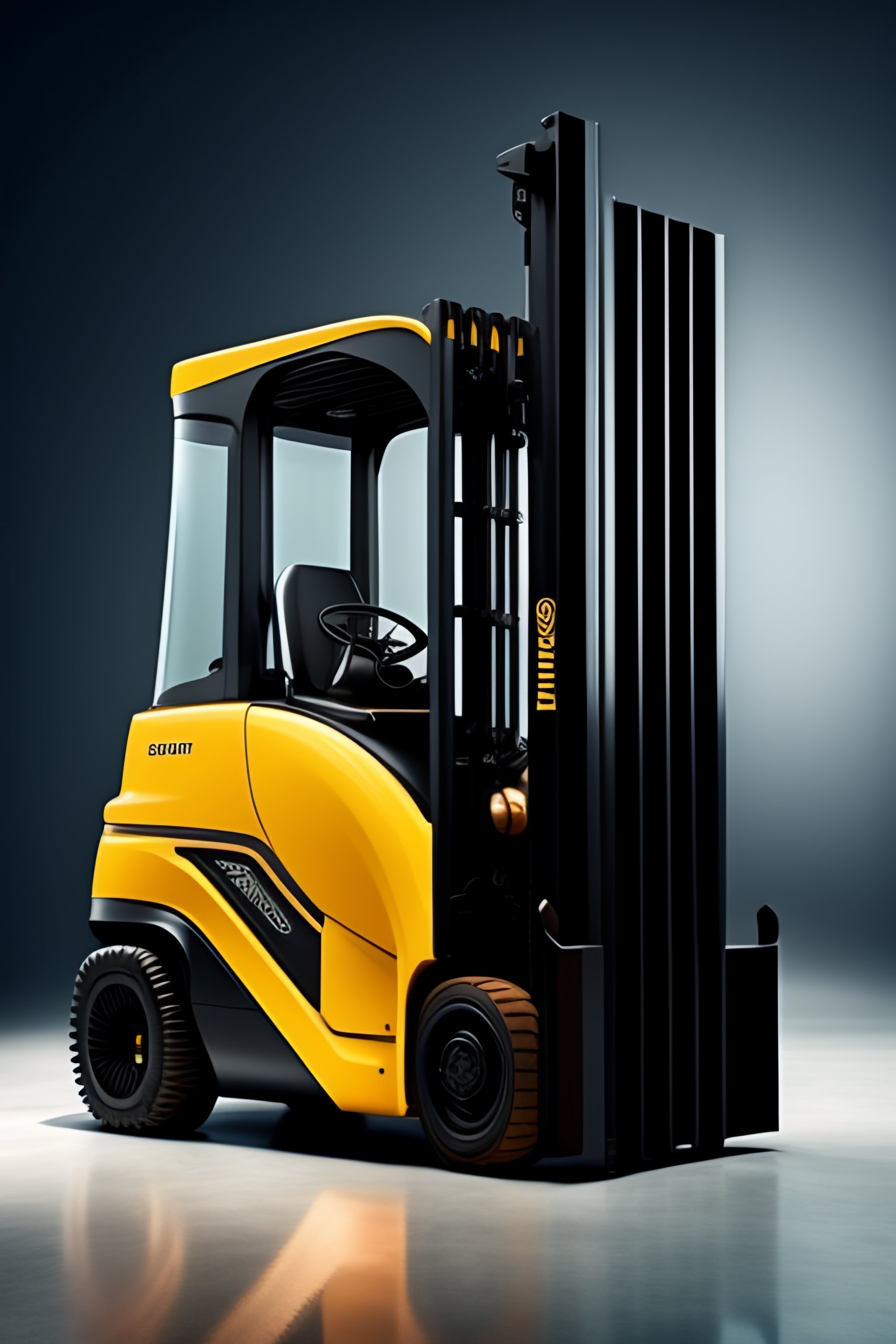 Lexica - Forklift,, Sleek, modern design, autonomous, streamlined ...