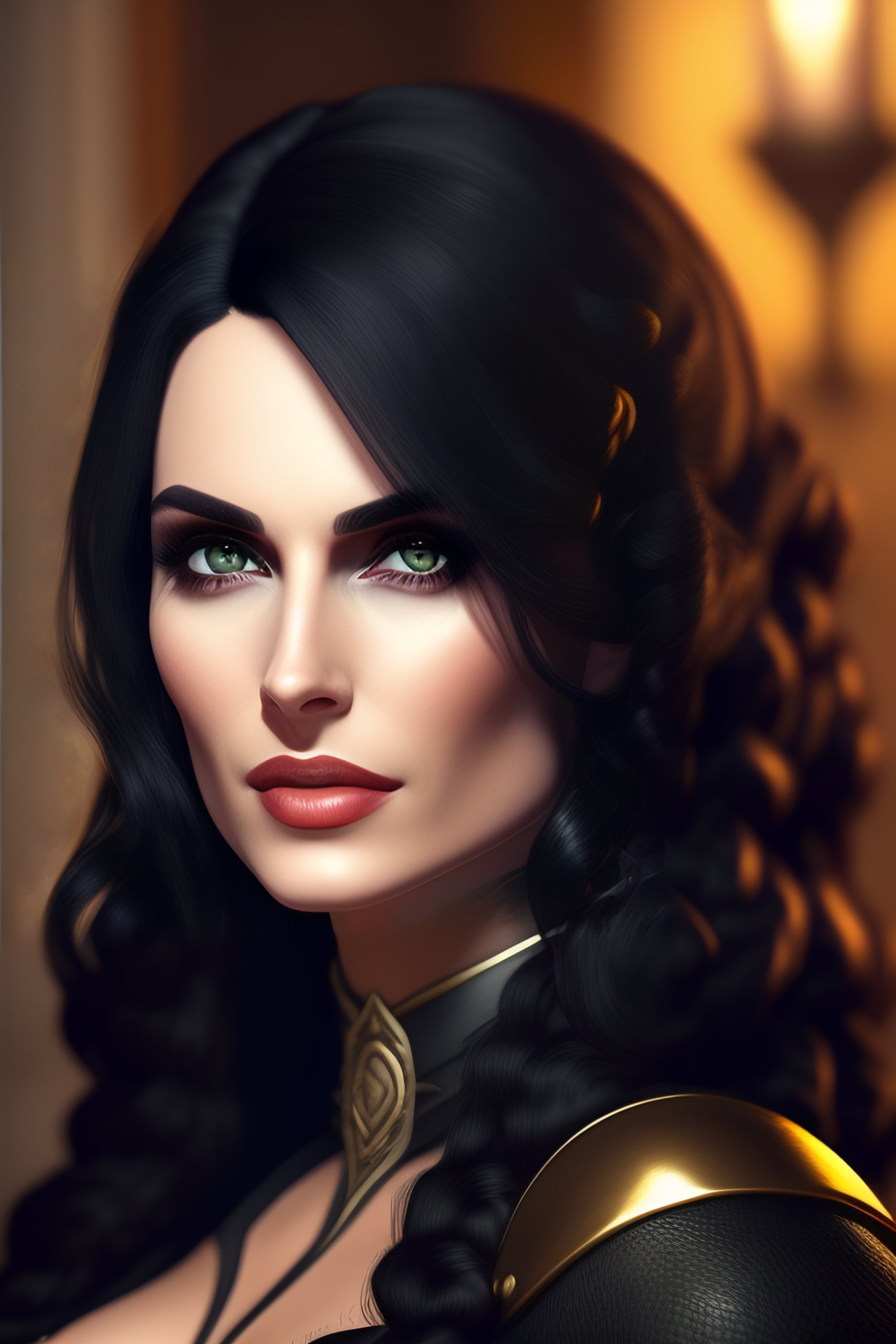 Lexica - Vampire,30 years old, female, yennefer of vengenberg, dark hair