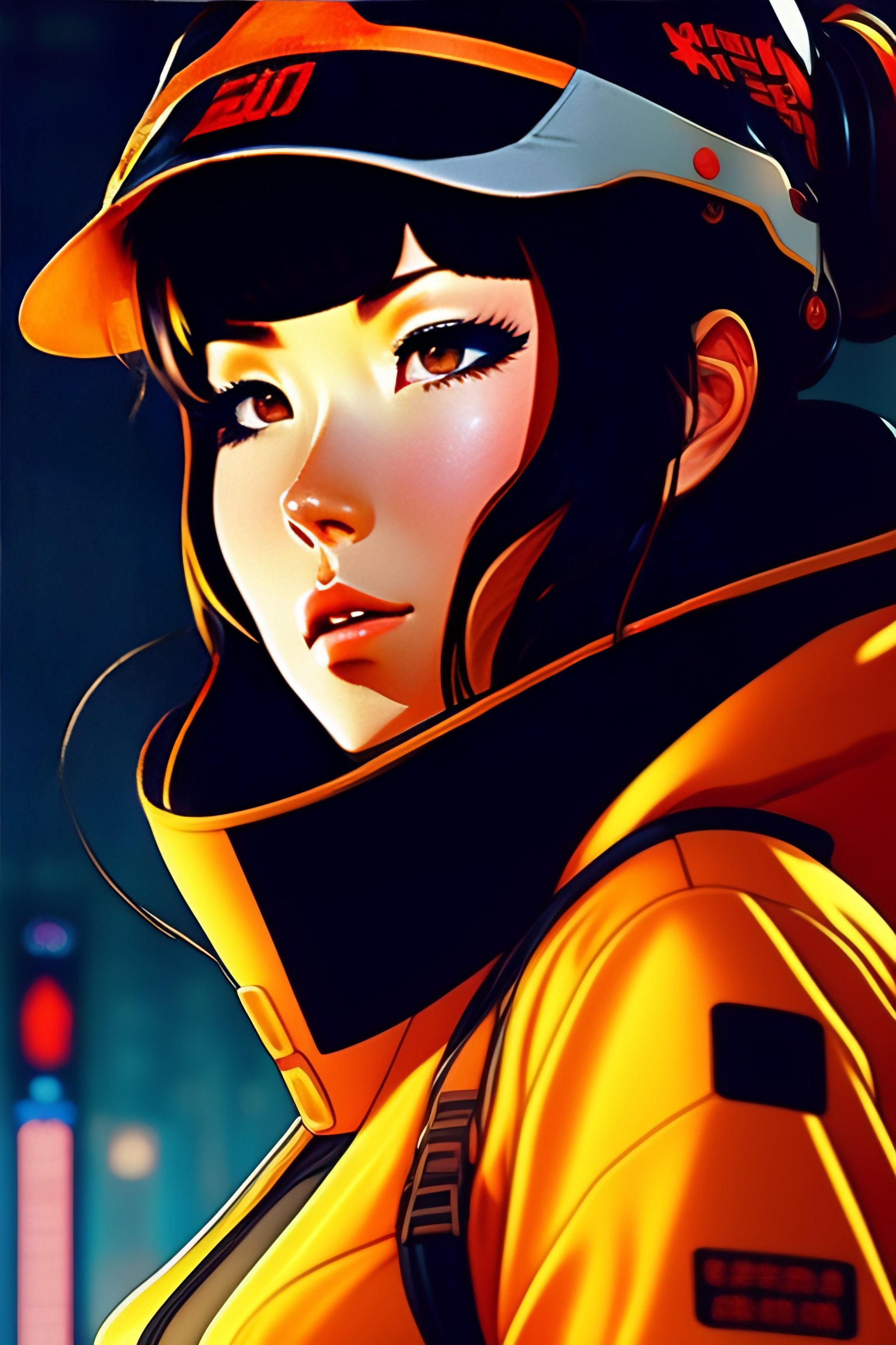 Lexica - Misato Katsuragi from Evangelion, wearing tactical gear, very ...