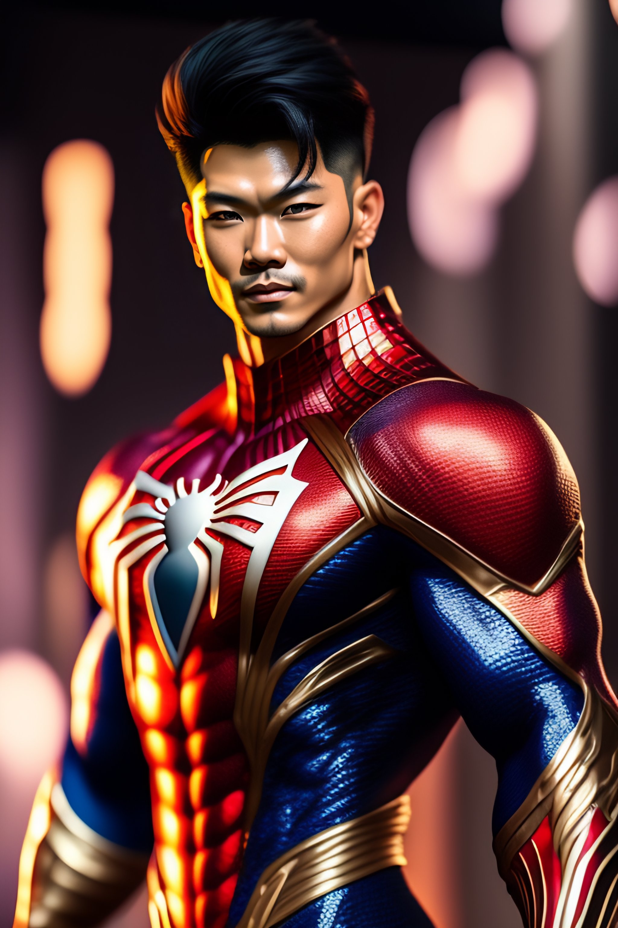 Lexica - Full body potrait of super muscular ripped body felix fox as ...