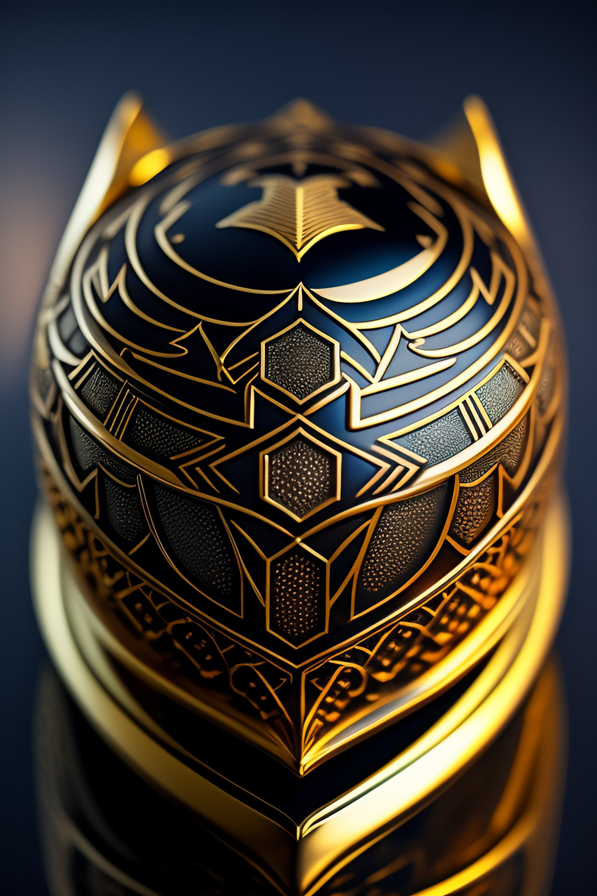 Lexica - Geometric patterns fractal engraved in oil slick metal 4K ...