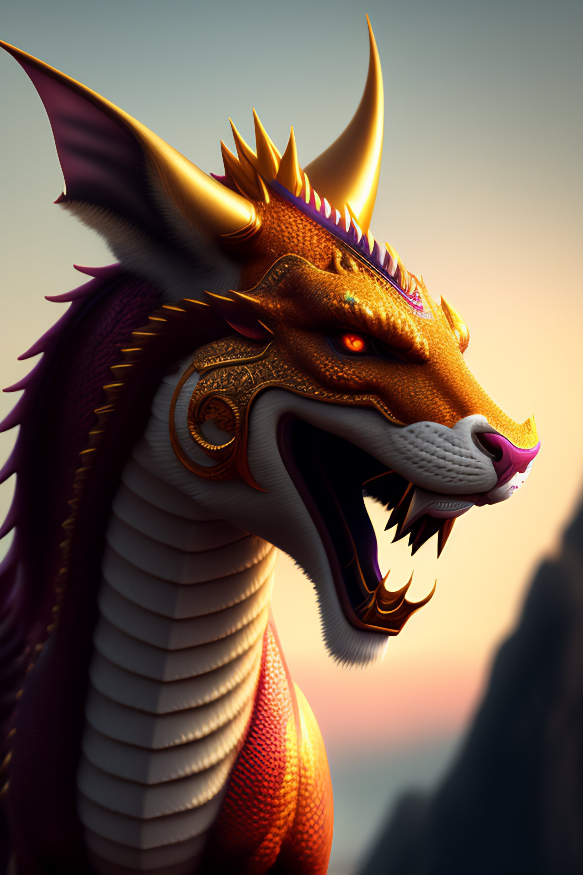 Lexica - Shivan dragon