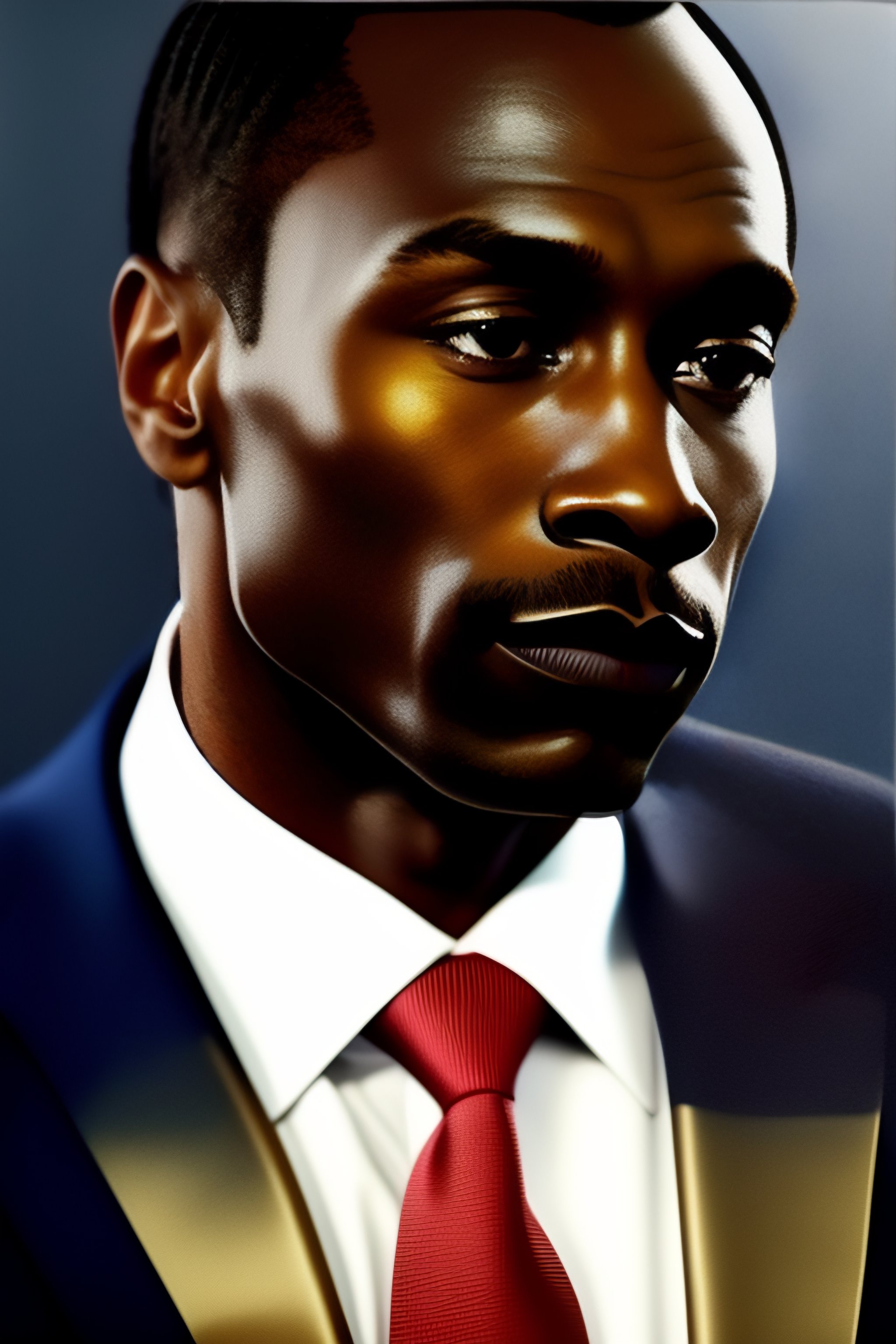 Lexica - Putin black skinned