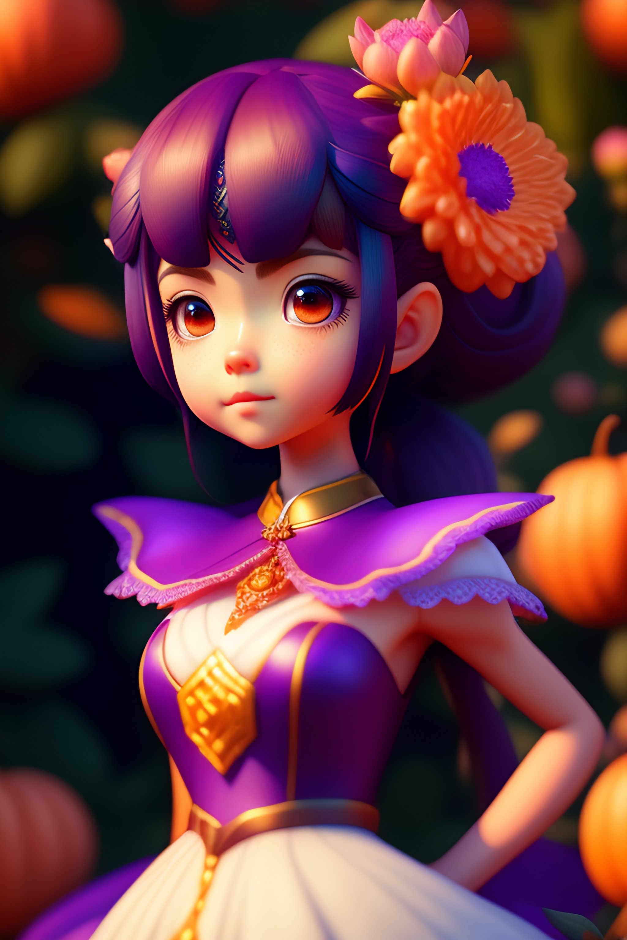 Lexica - Manga cover portrait of an extremely cute and adorable very ...