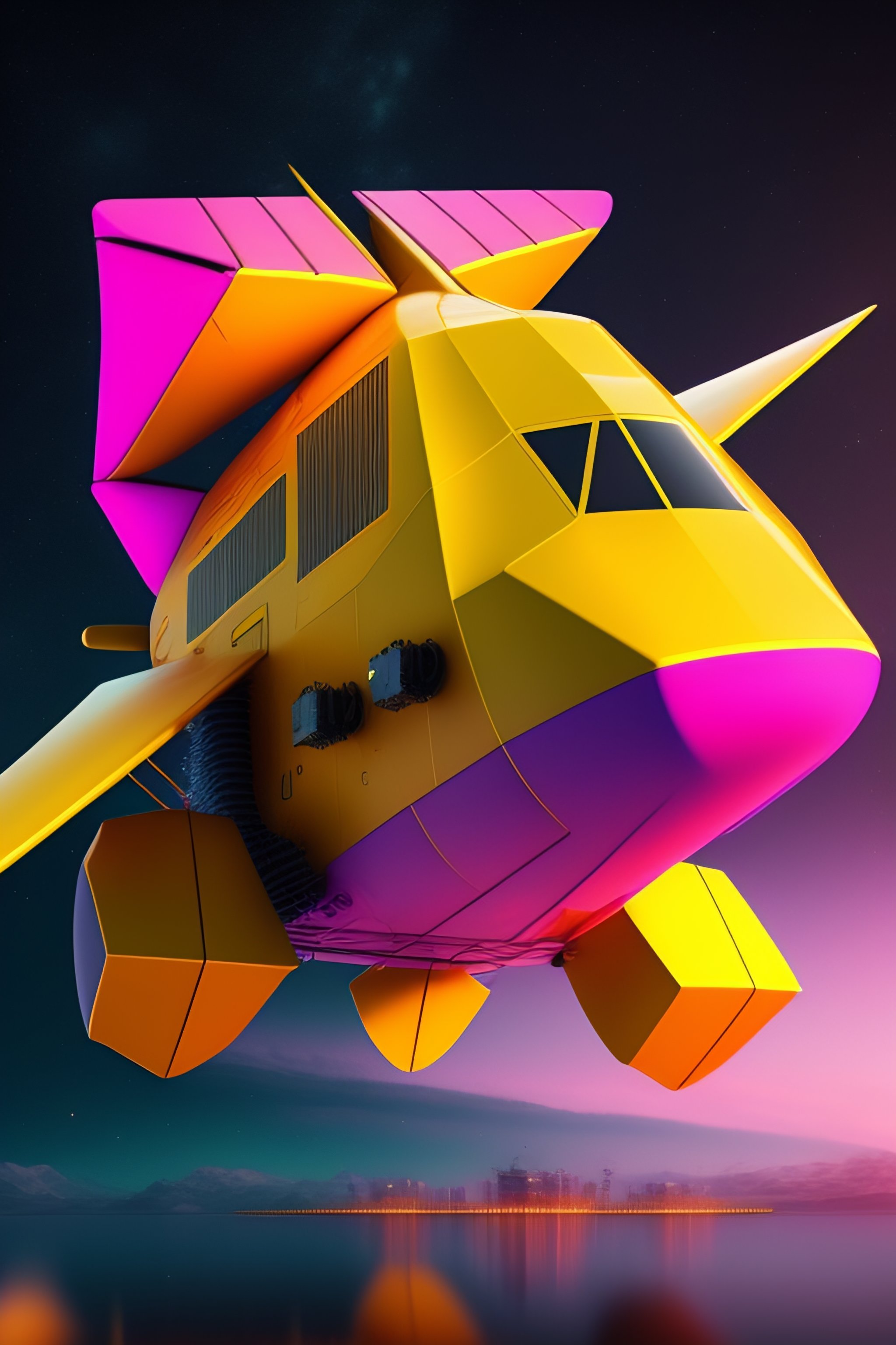 Lexica - Airplane, adaptative, Interestellar, unreal engine, ROBOT ...