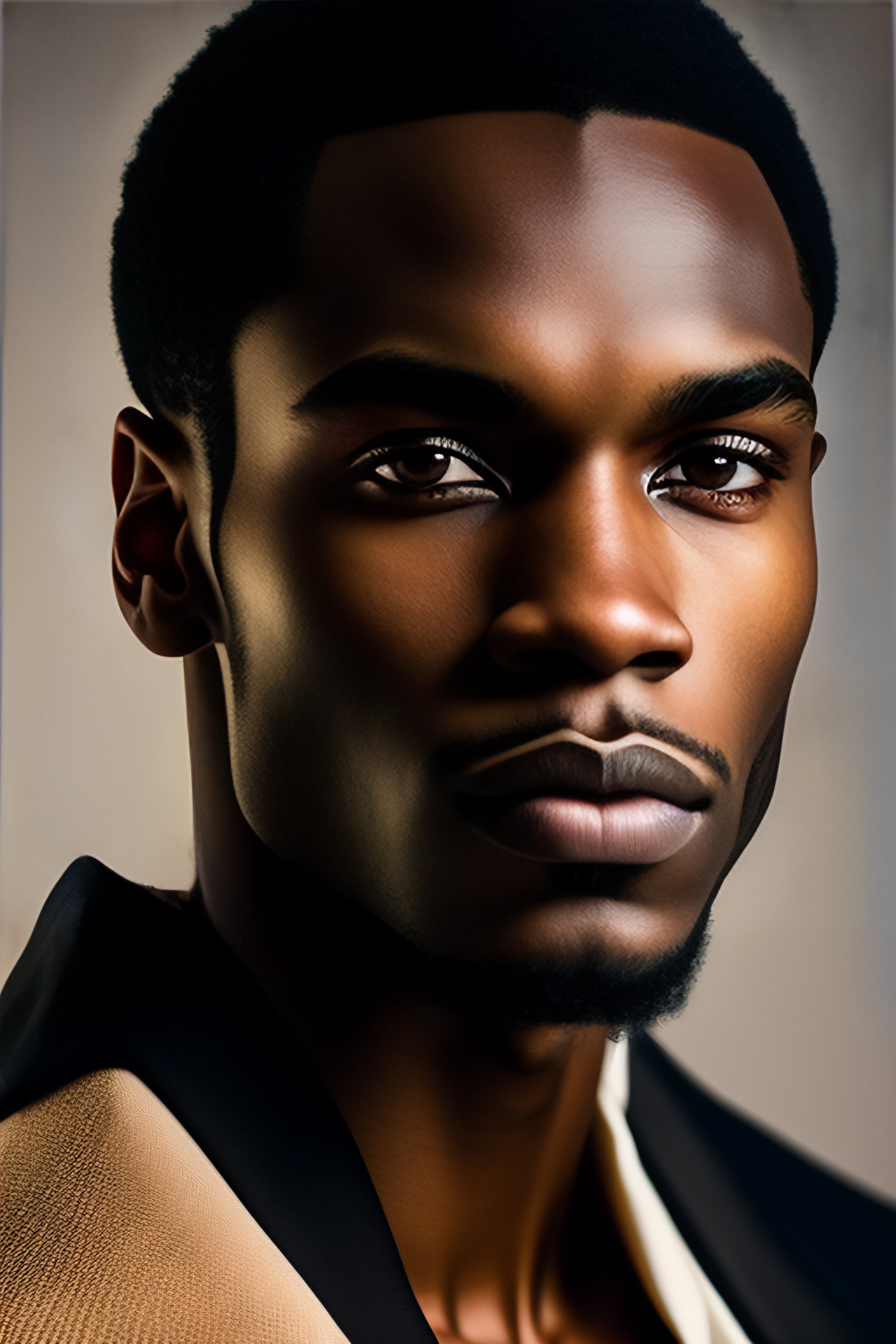 Lexica Full Bodied Portrait Of A 20 Year Old Black Guy Not Ugly