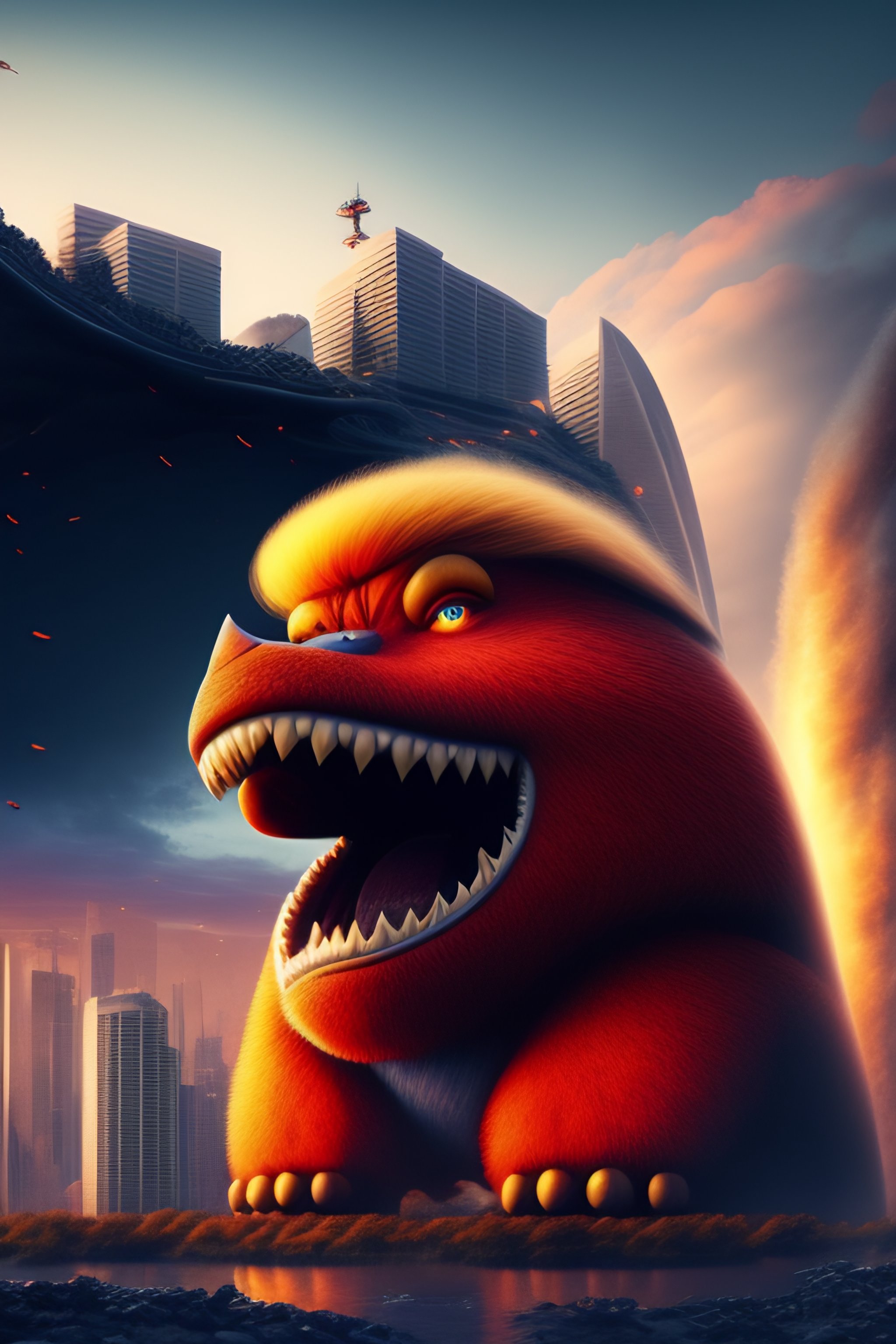 A Monster Crushing City