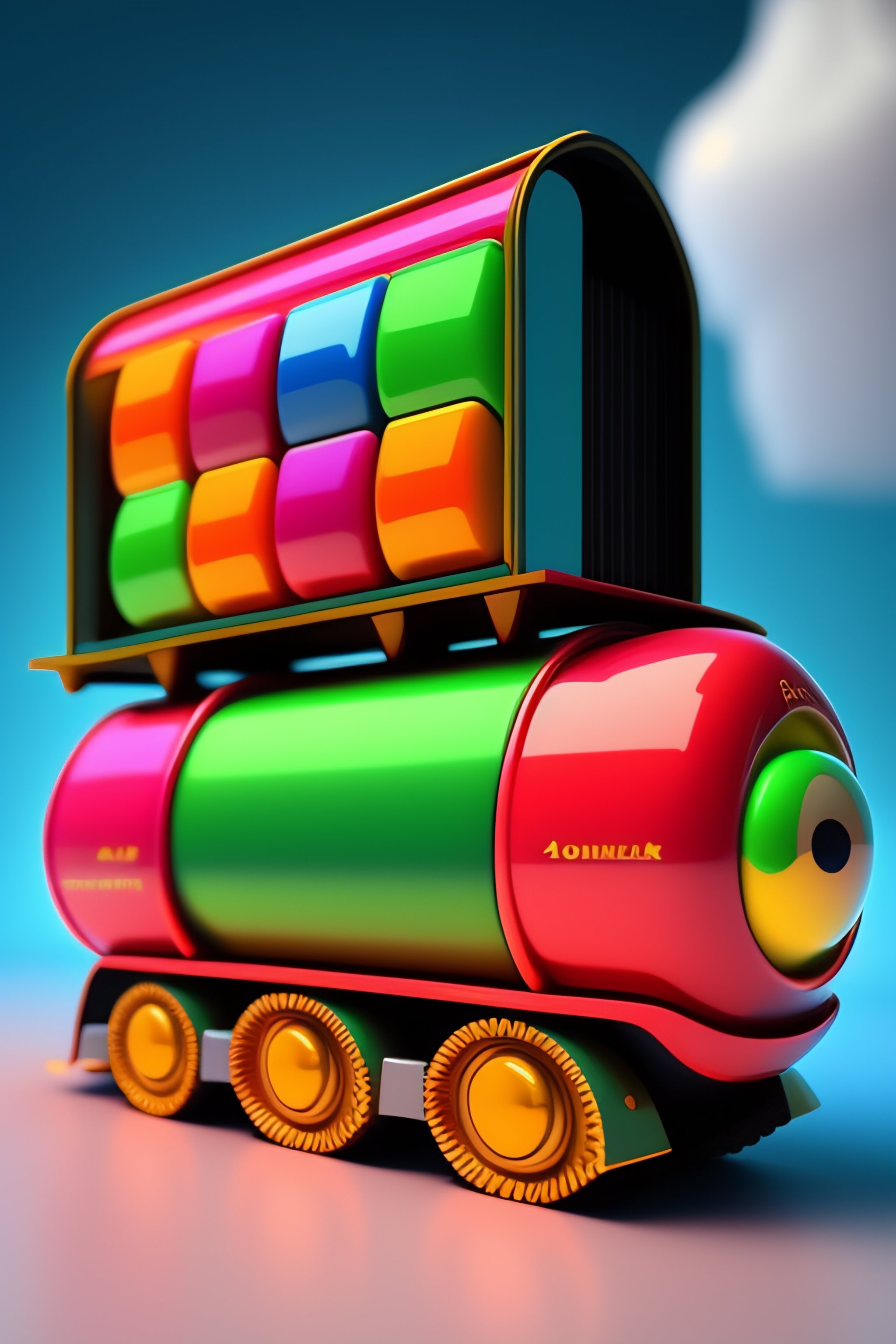 Lexica - Simple cartoonish style toy company