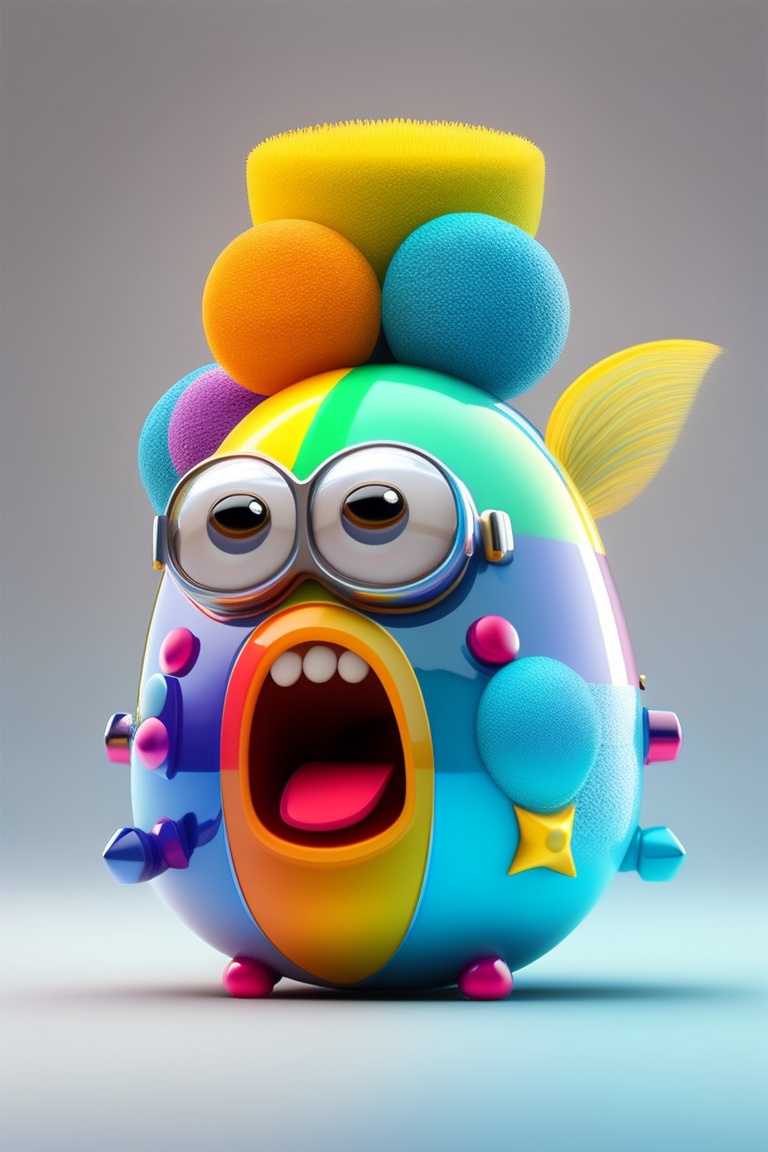 Lexica - Happy and funny fish, minion style character, multiple colors ...