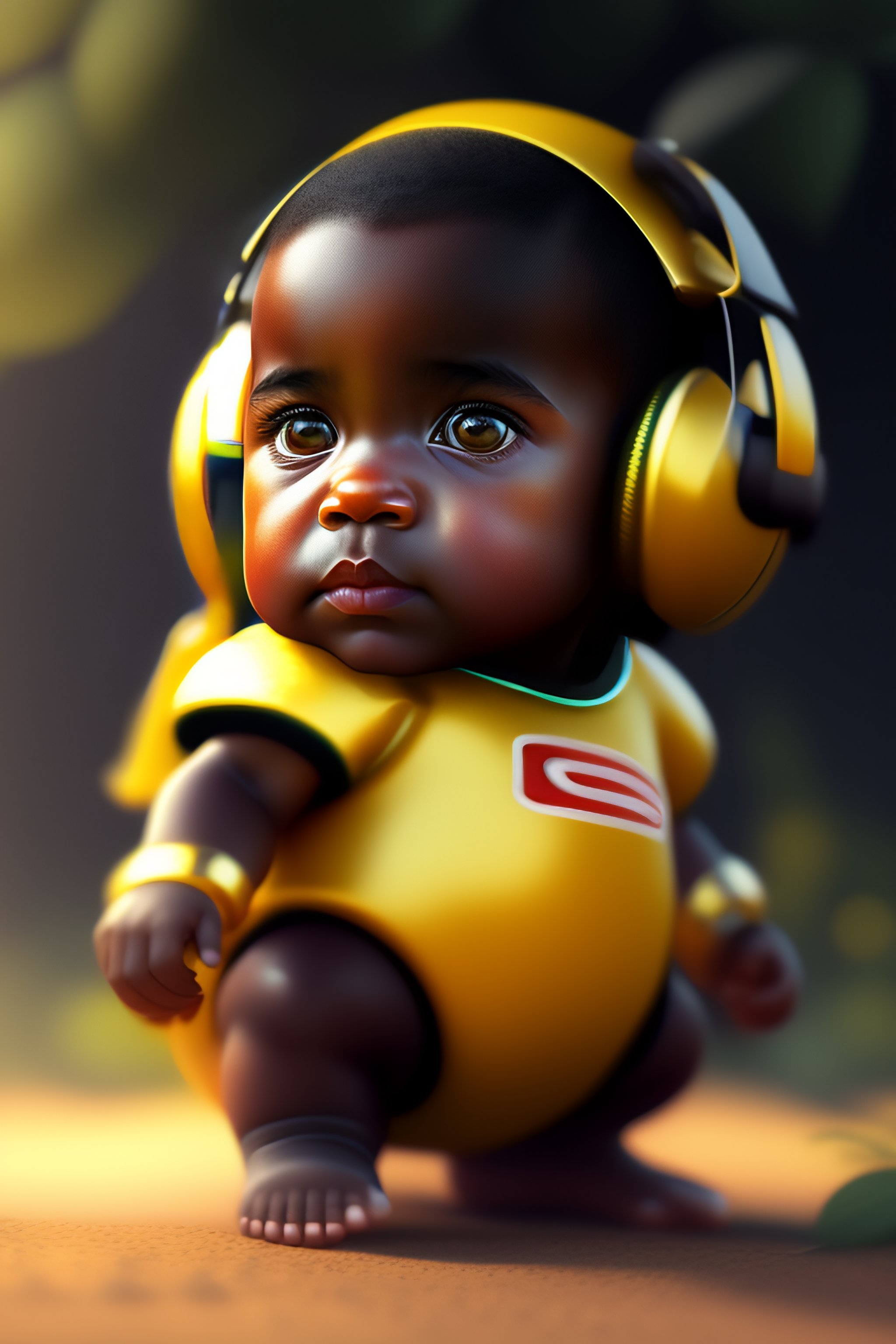 Lexica - Baby pele brazil, moonwalker, render, rembrandt, cgsociety ...
