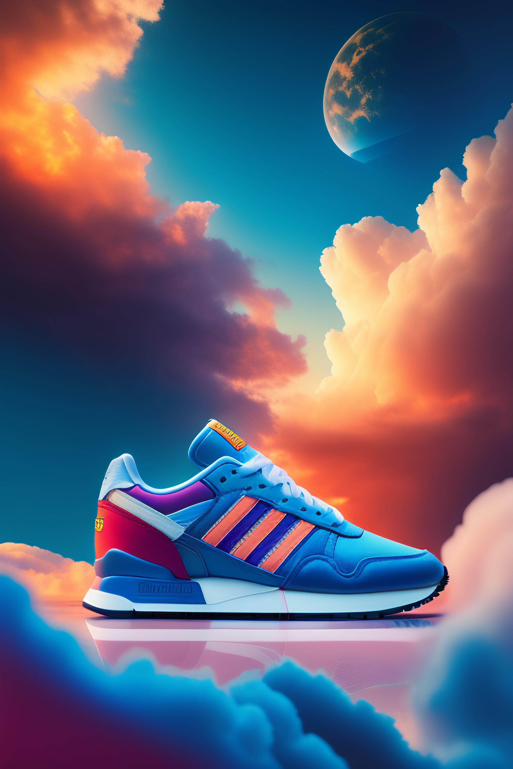 Lexica - A sneaker middle poster, 2000s, marketing, magazine ...