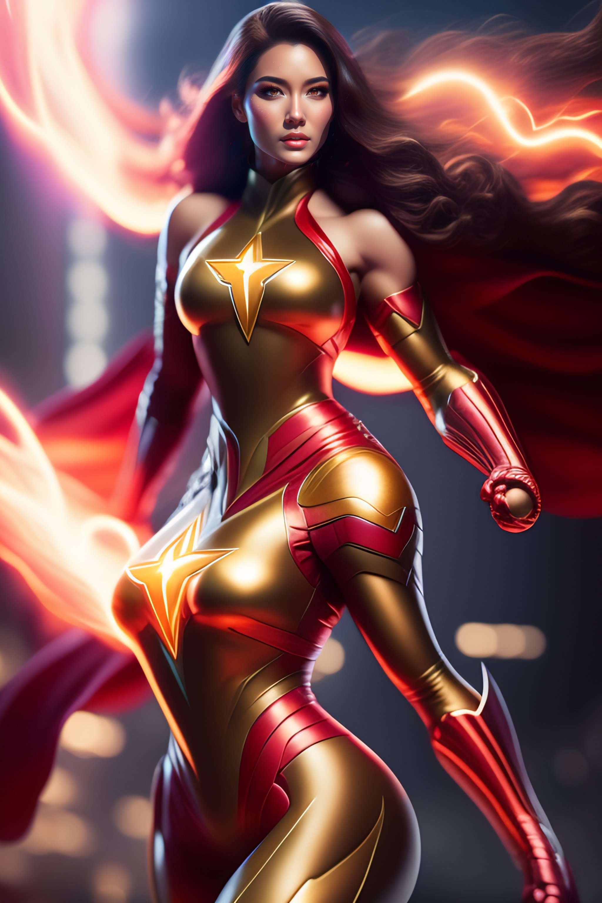 Female Superhero Action Poses